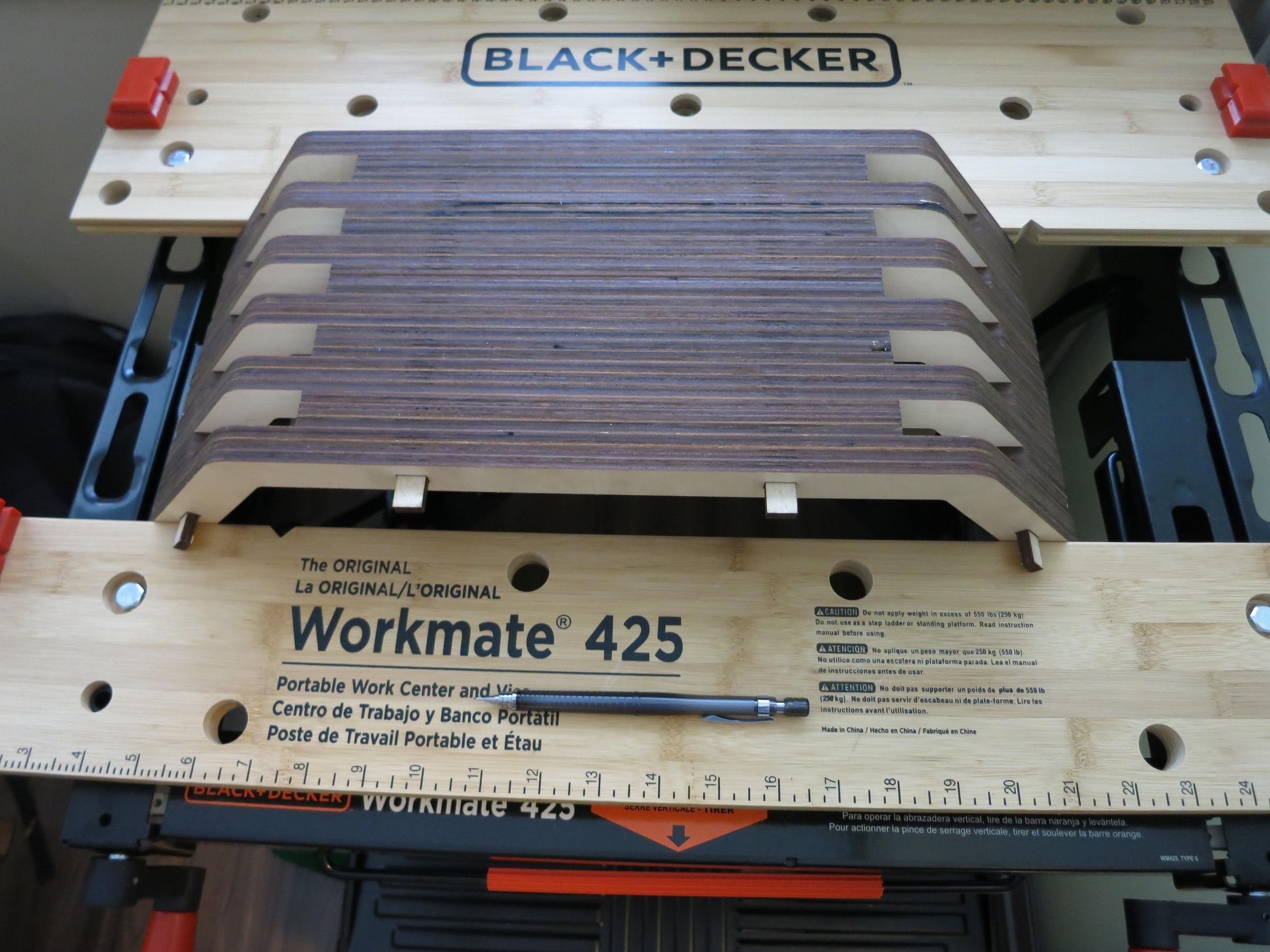 Layered Plywood Monitor Stand : 6 Steps (with Pictures) - Instructables