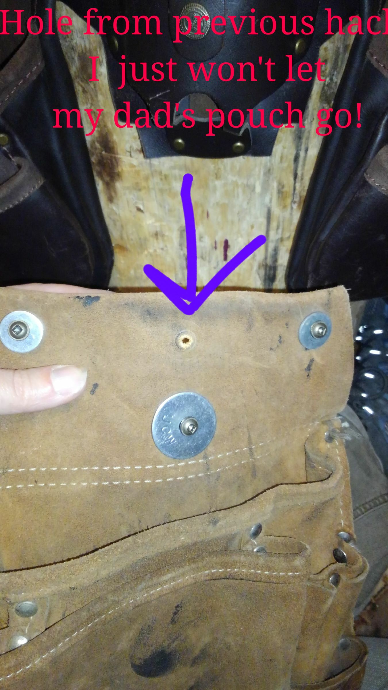 Hacked Tool Storage on My Pounding Log!!!! : 7 Steps (with Pictures ...