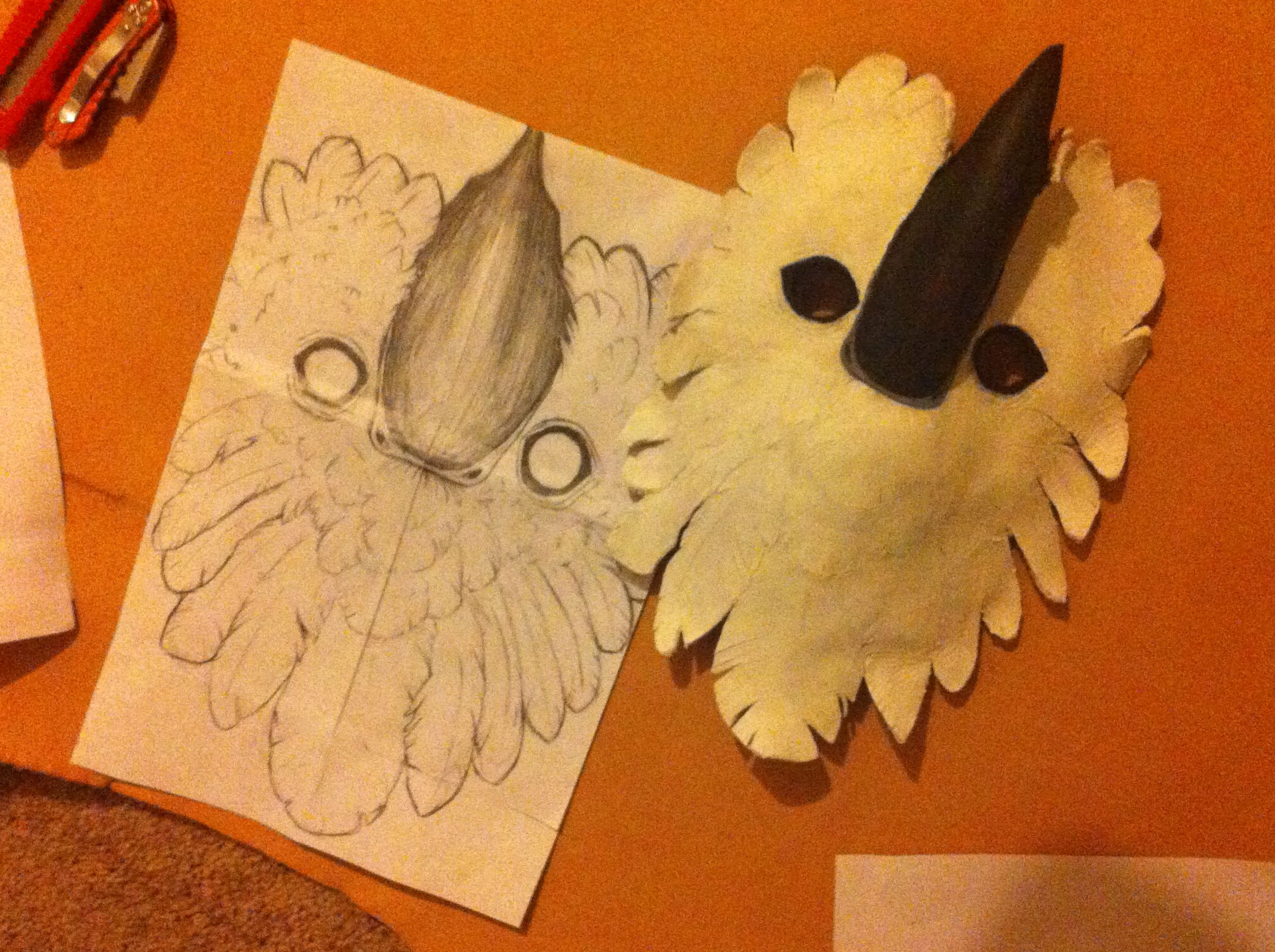 Cockatoo Parrot Leather Mask Tutorial: From Concept to Completion : 8 ...
