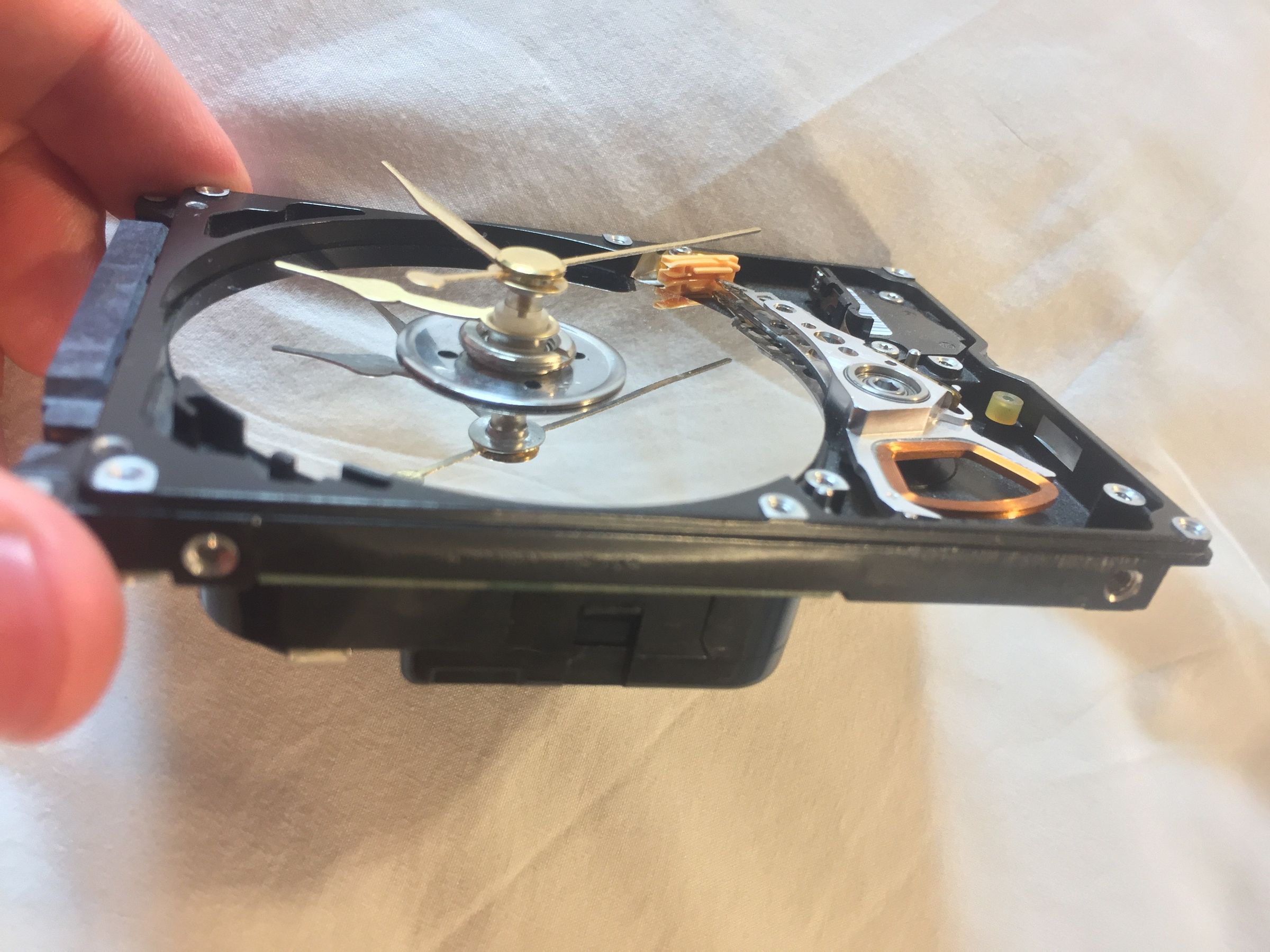 Hard Drive Clock : 12 Steps (with Pictures) - Instructables