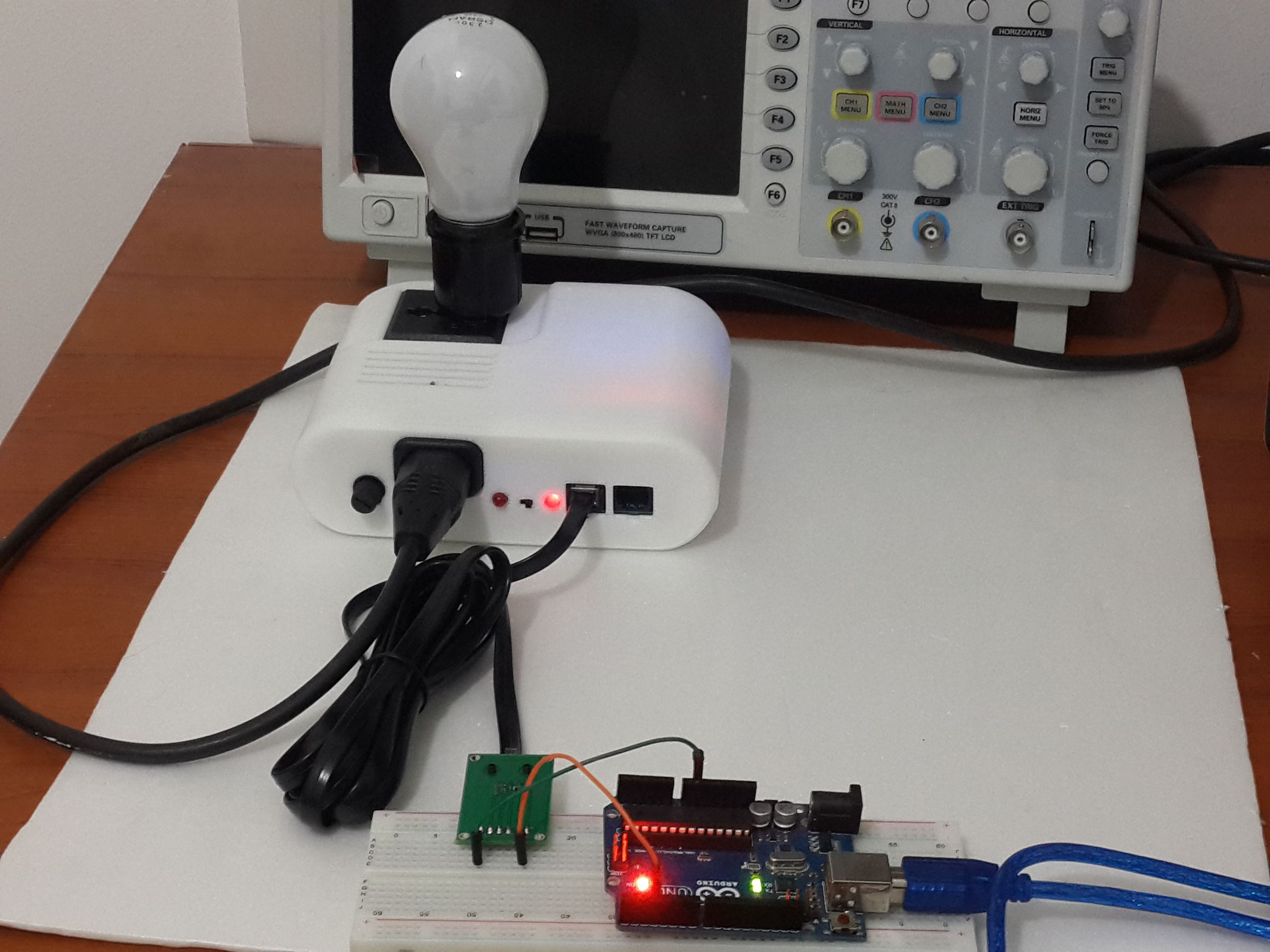 Labview Meet Arduino ! Control AC Dimmer Lamp : 6 Steps (with Pictures ...