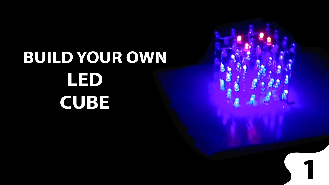 Make Your Own SIMPLE 4x4x4 LED Cube : 10 Steps (with Pictures) - Instructables
