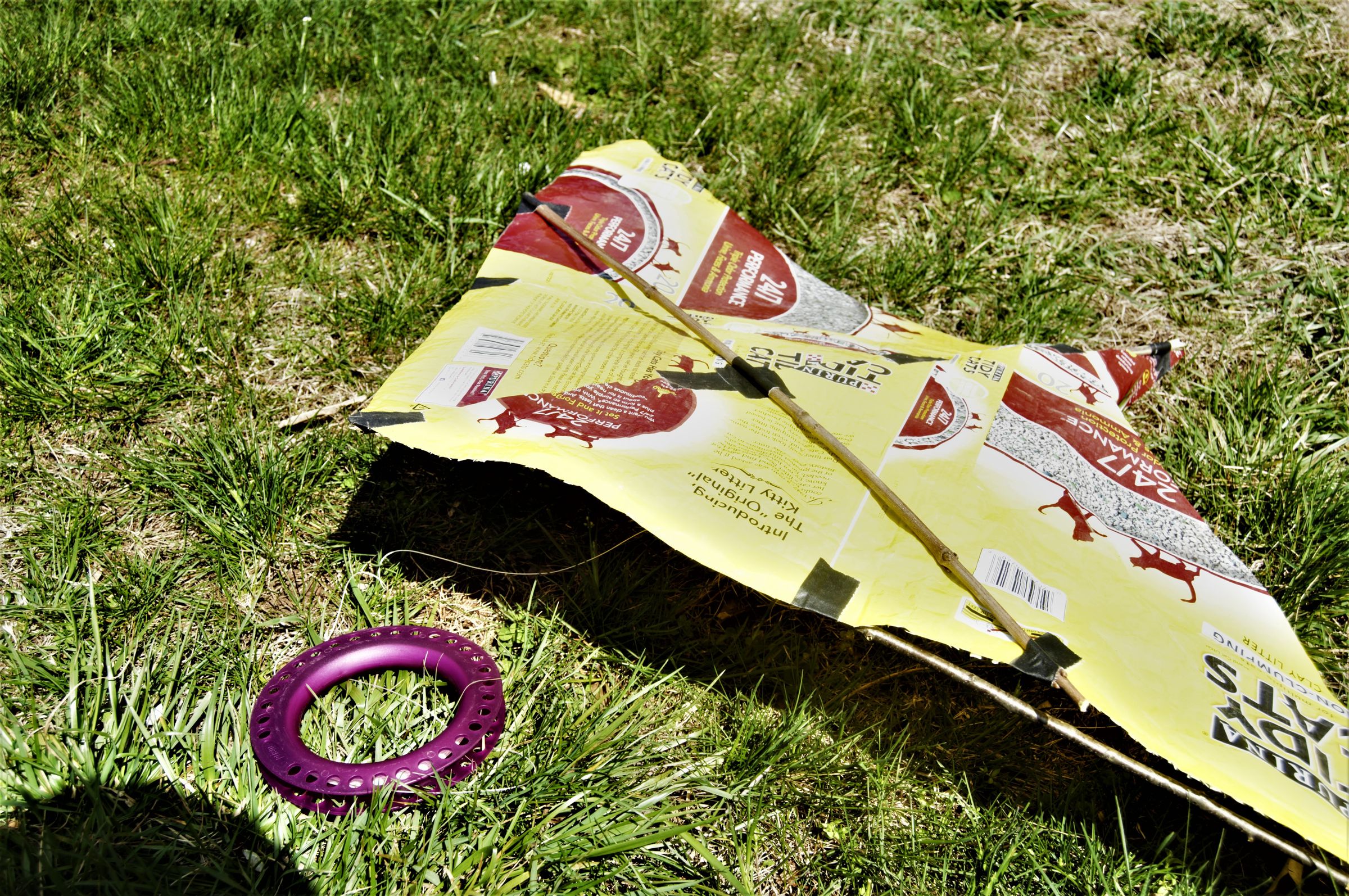 DIY Recycled Material Kite : 7 Steps (with Pictures) - Instructables