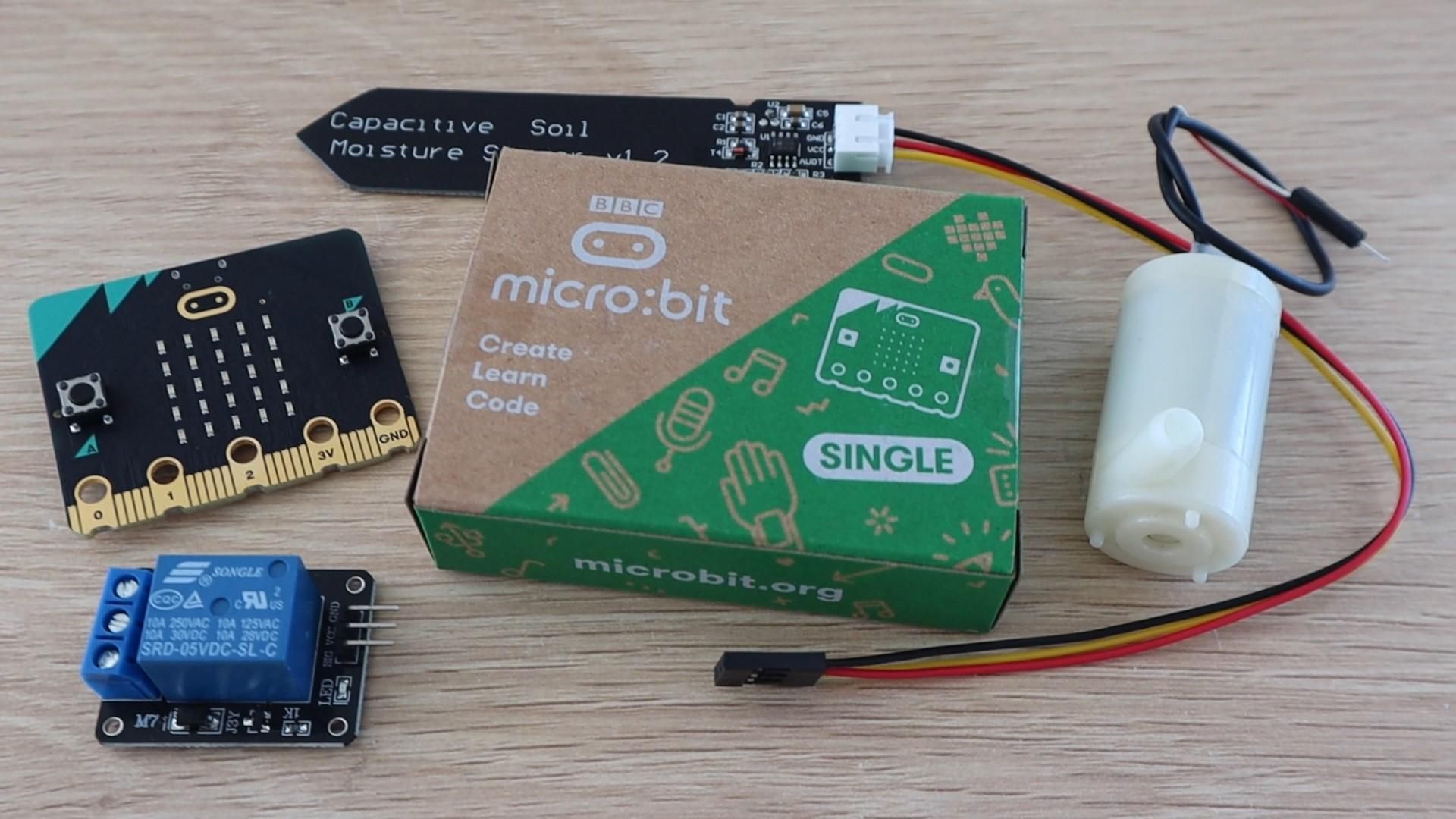 Automatic Plant Watering System Using a Micro:bit : 8 Steps (with ...