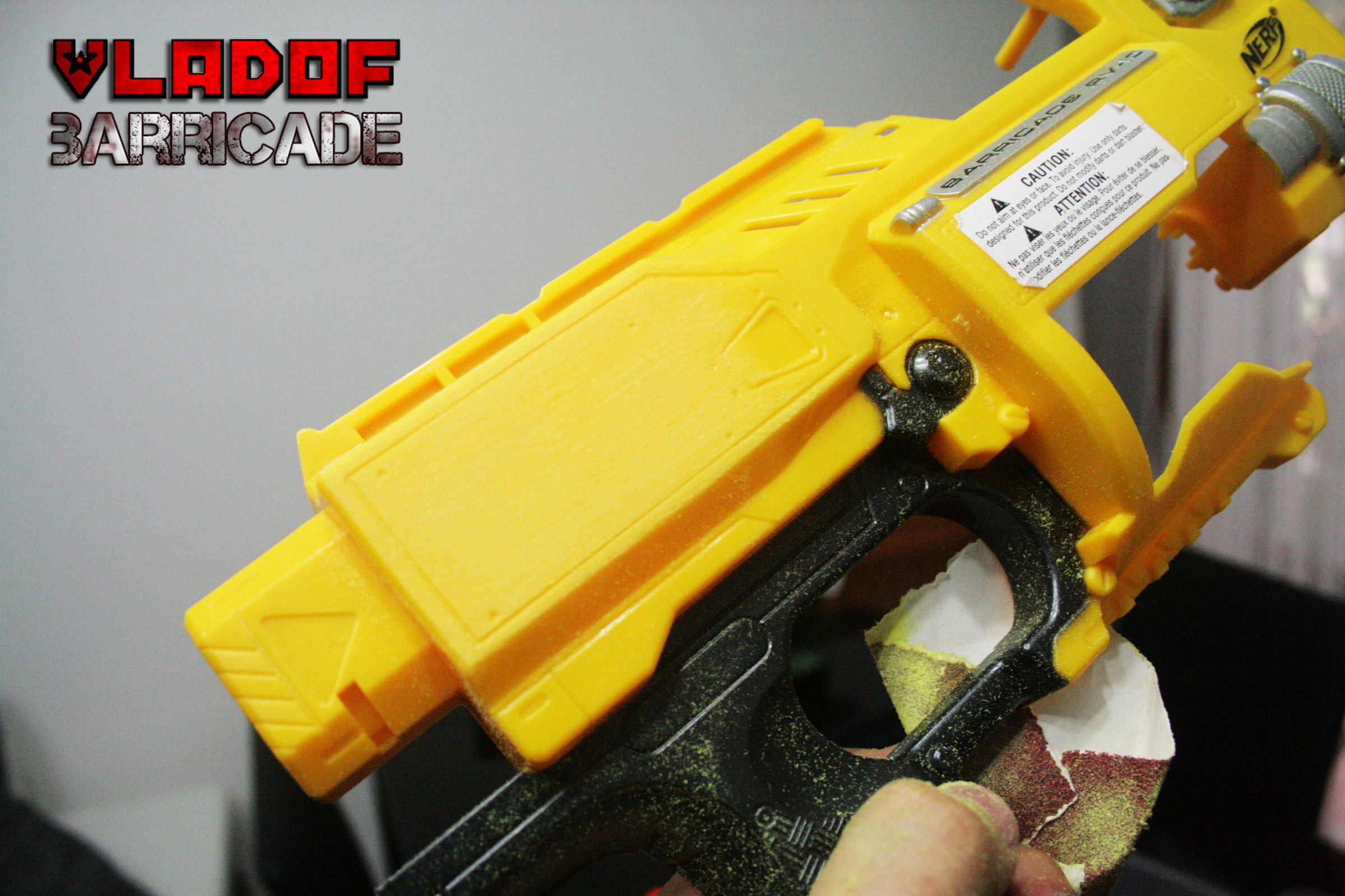 Nerf Barricade Borderlands 2 Vladof Gun Prop : 12 Steps (with Pictures ...
