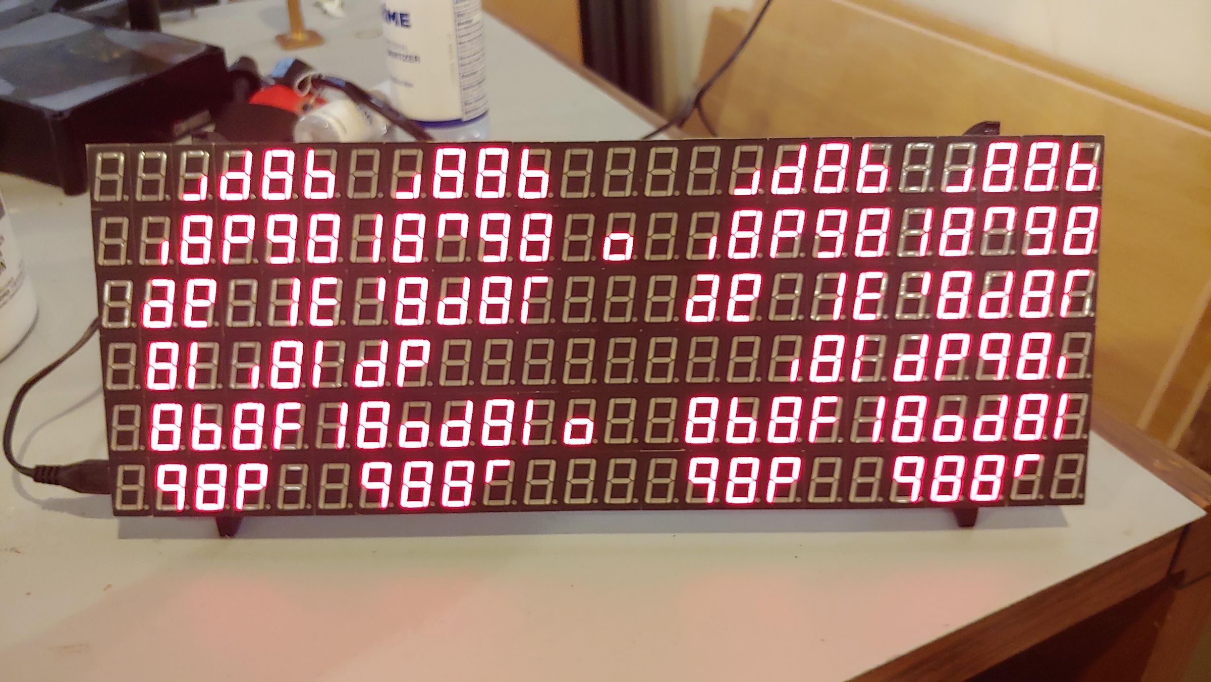 7 Segment Display Array : 6 Steps (with Pictures) - Instructables