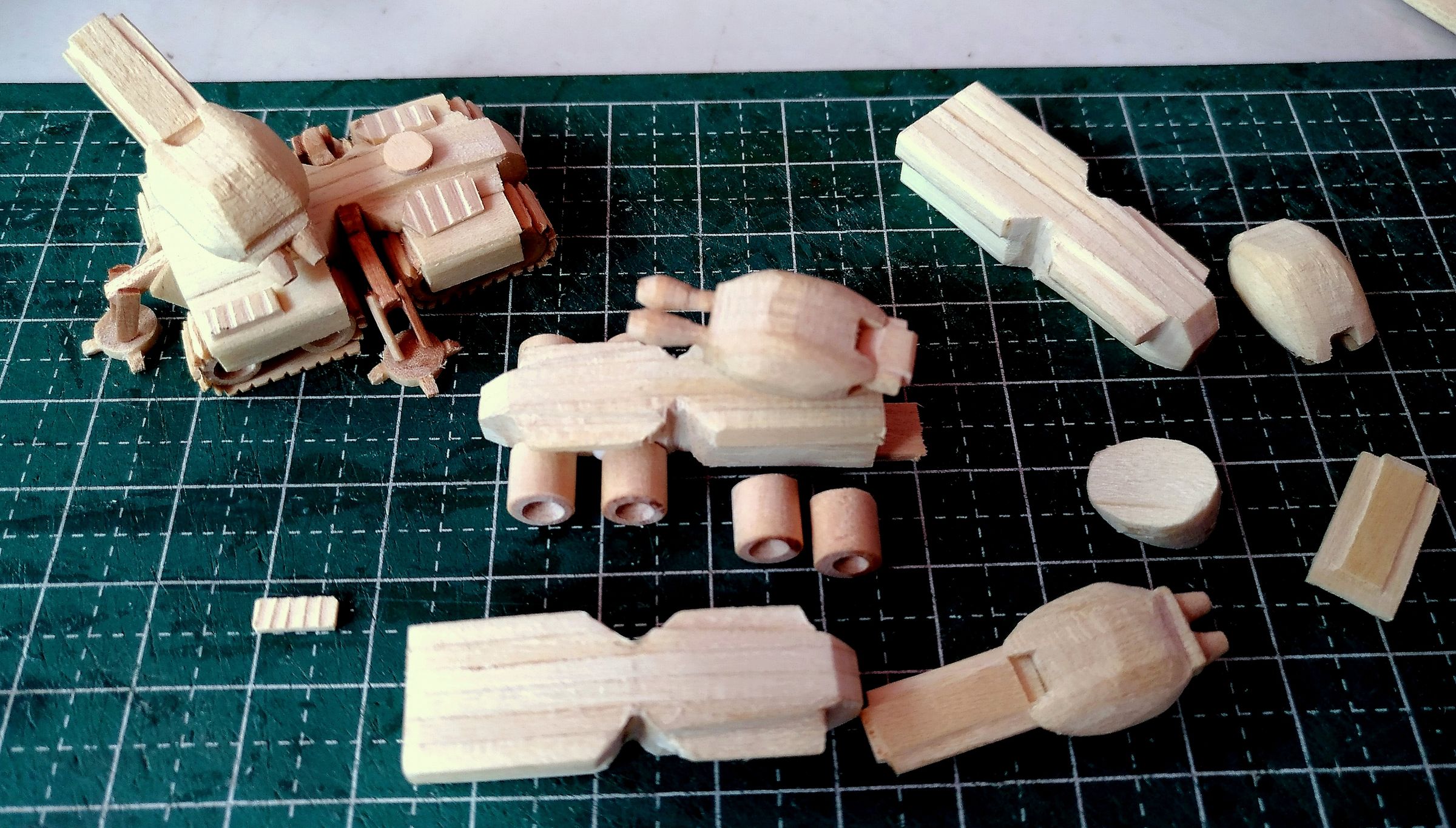 Starcraft 1 Terran Siege Tank Mini Popsicle Stick Model : 5 Steps (with ...