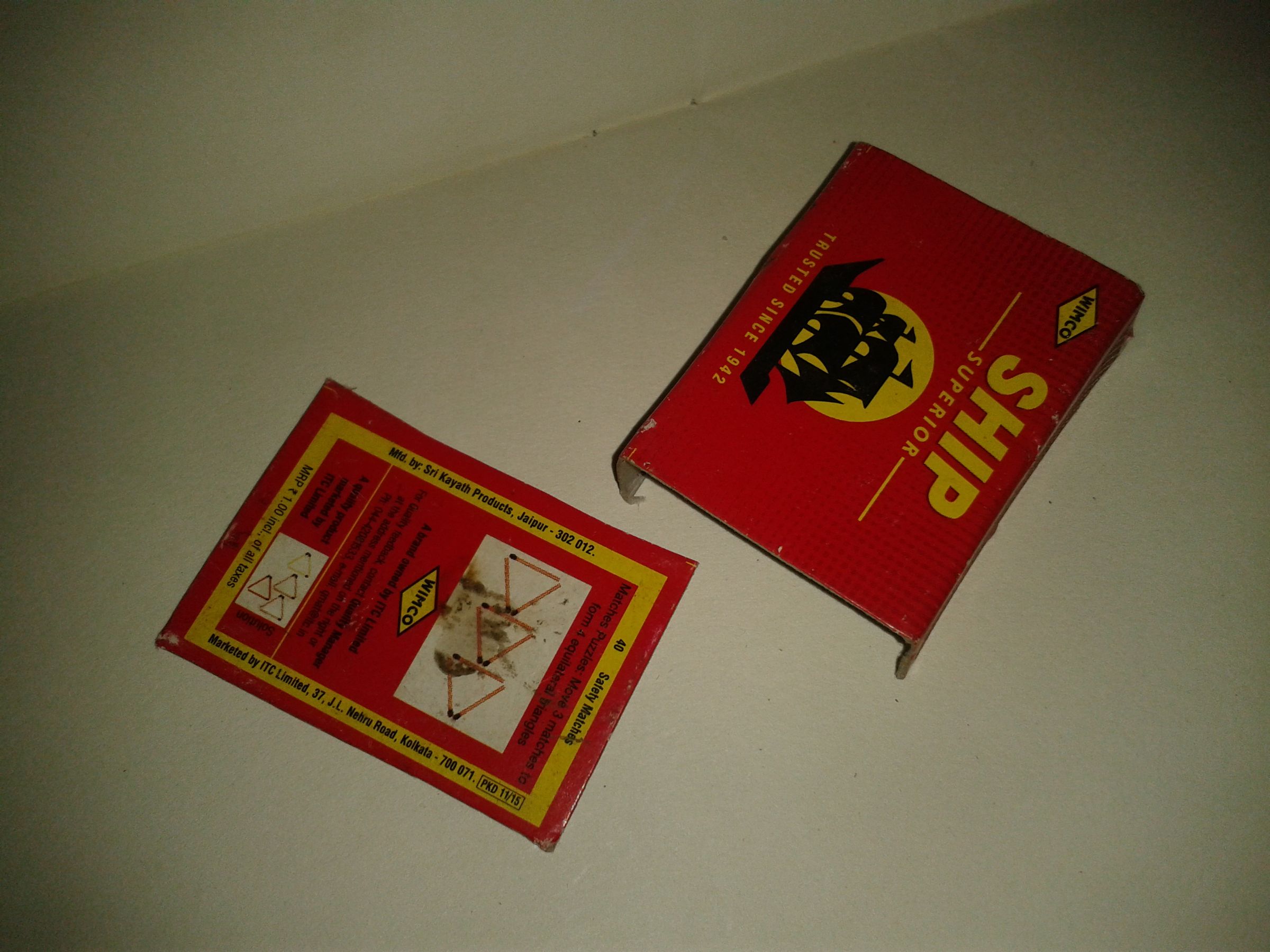 Thin, Instant Matches That Fit in Your Survival Kit!!! Omg! : 5 Steps ...