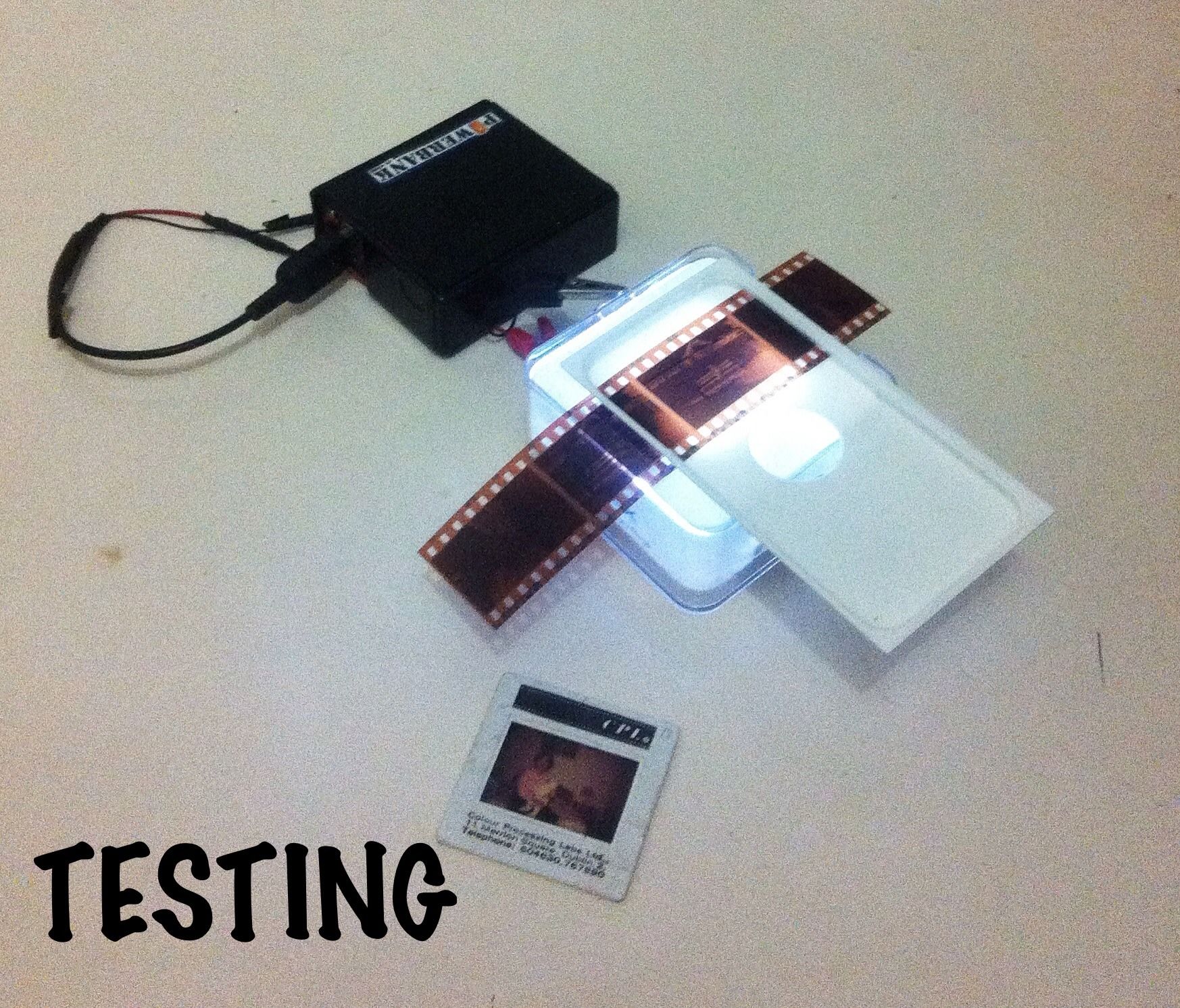HomeMade Smartphone Film Scanner : 10 Steps (with Pictures) - Instructables