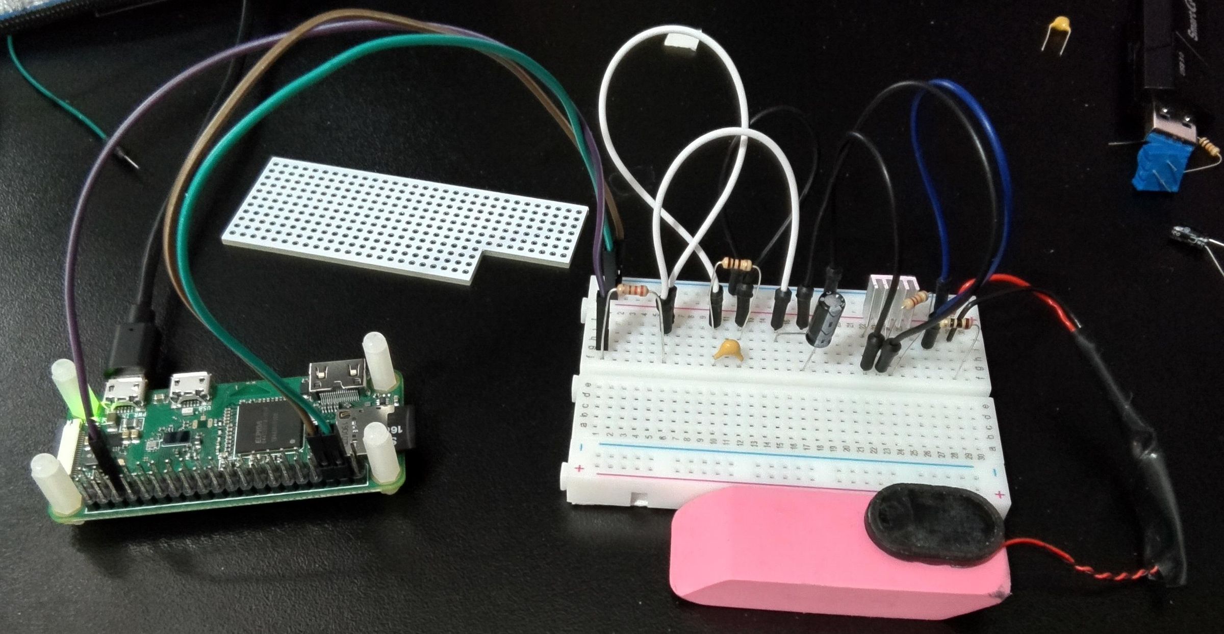 One Transistor Audio for Pi Zero W : 5 Steps (with Pictures ...