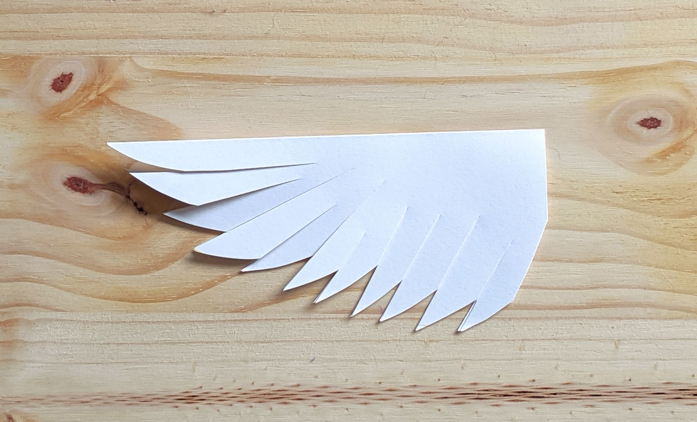 How To Make Paper Wings