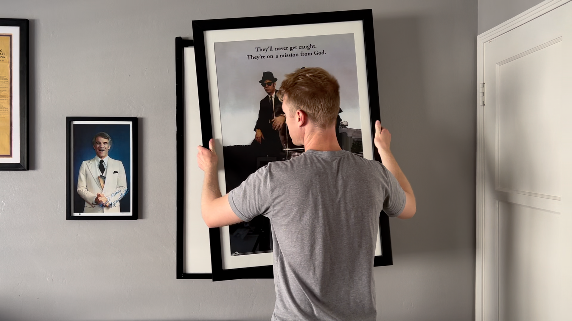 The Ultimate Movie Poster Frame! 🎥 Fits 2 Sizes With Hidden Storage : 8 Steps (with Pictures ...