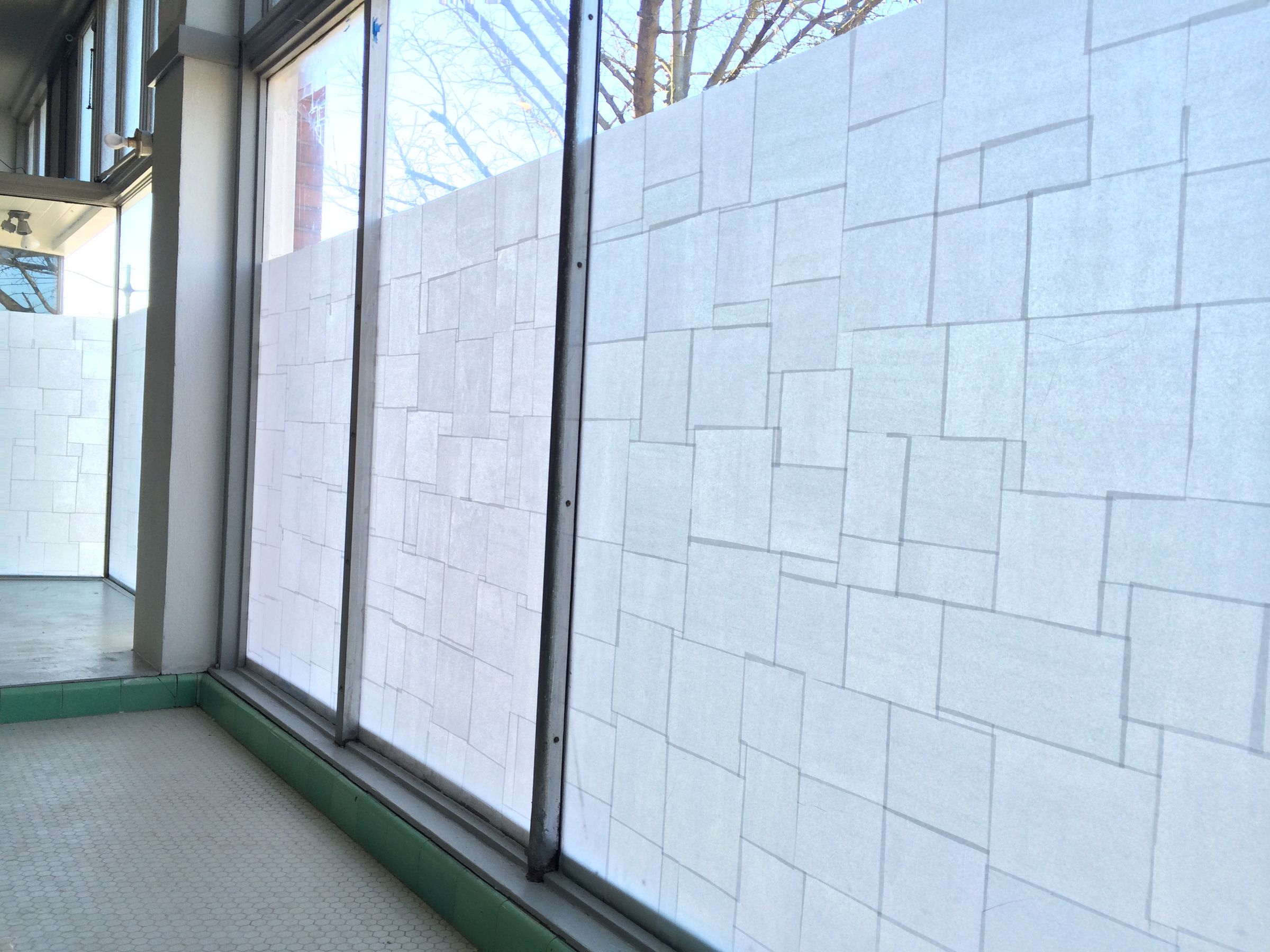 Paper Privacy Windows (window Frost Like a Boss) : 5 Steps (with ...