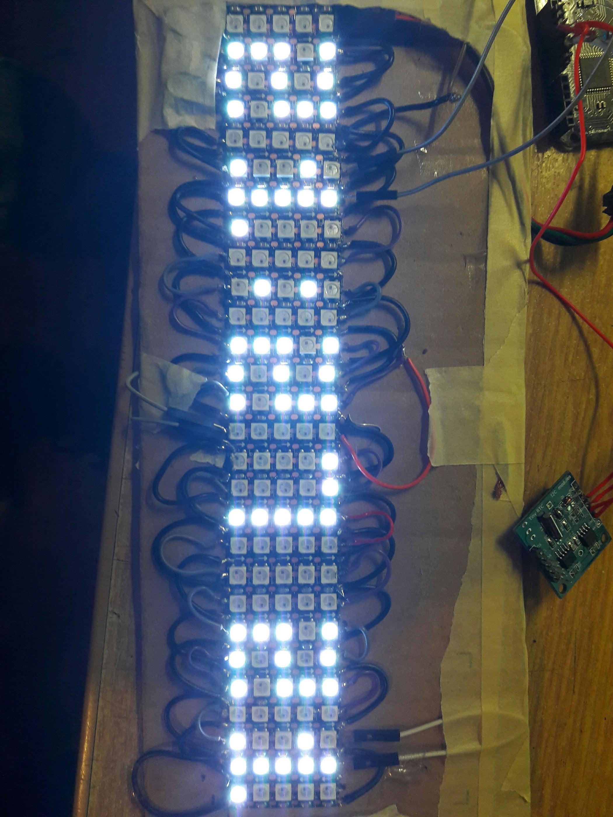LED-Matrix-Uhr : 3 Steps - Instructables