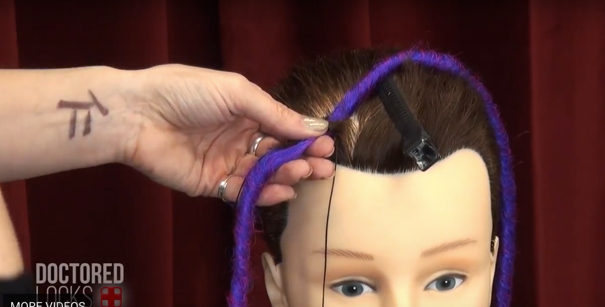 Installing Synth Dreadlocks on Short Hair : 8 Steps (with Pictures ...