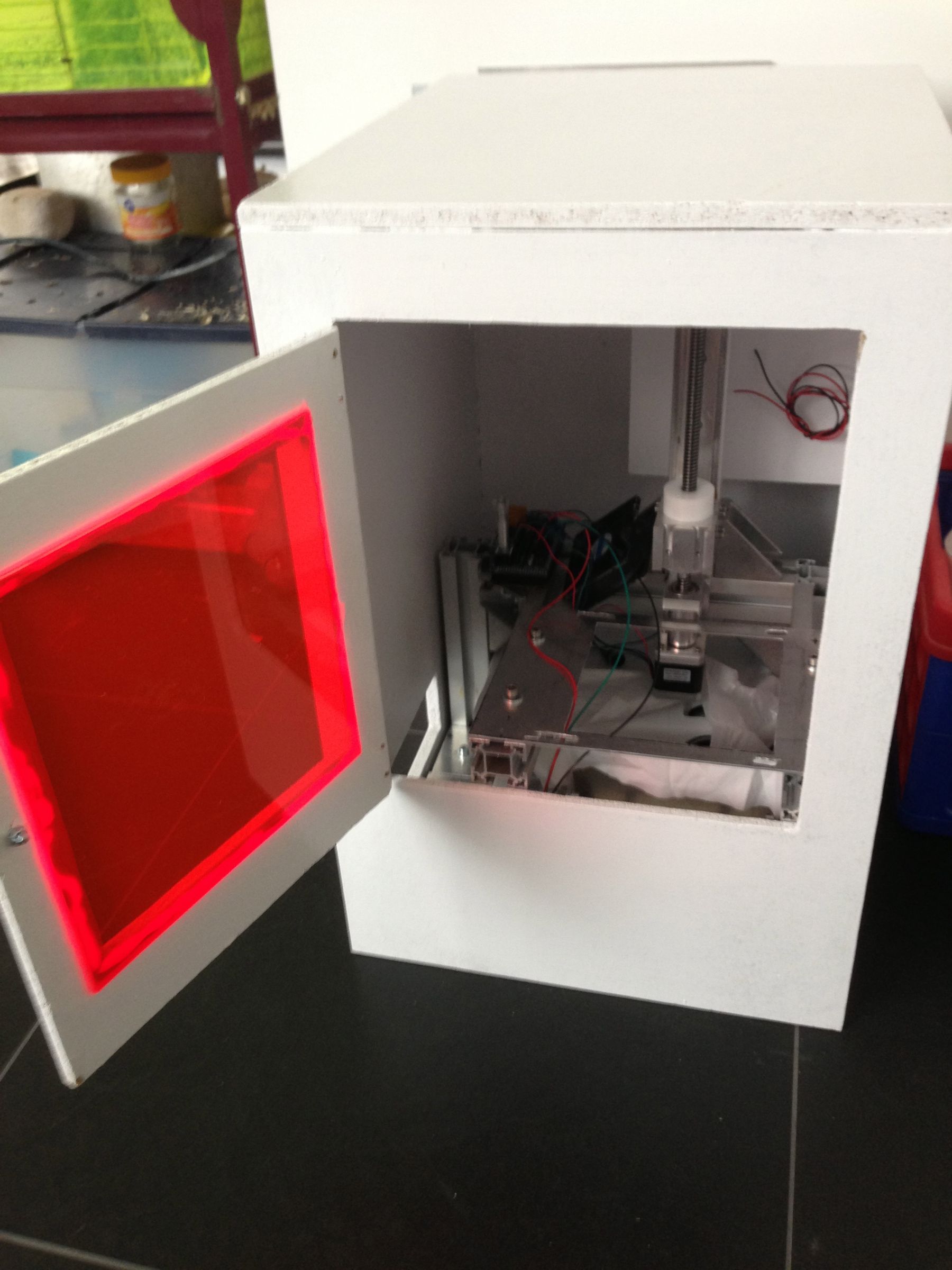DIY High Resolution 3D DLP Printer (3D SLA Printer) : 22 Steps (with ...