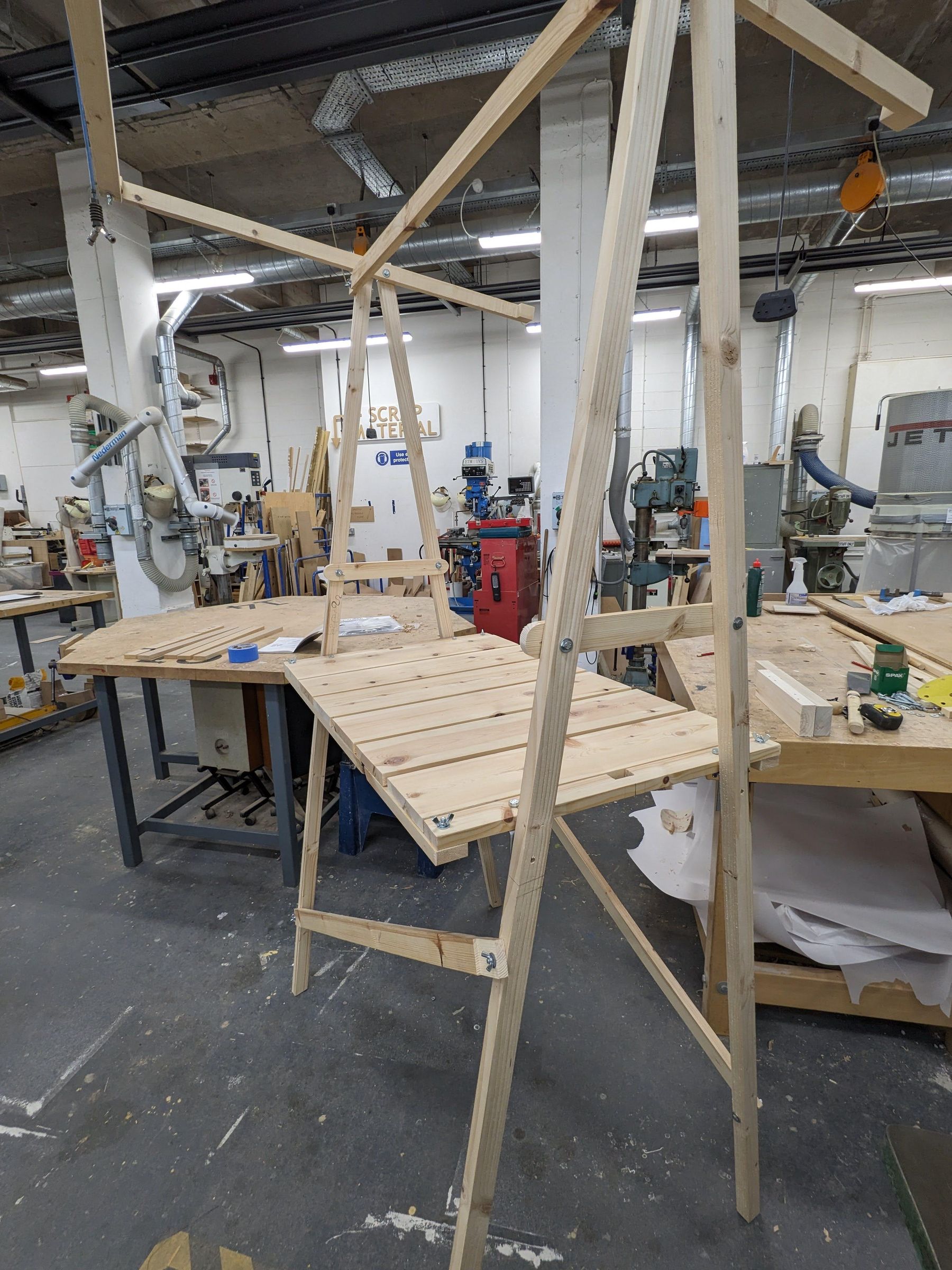 Collapsible Market Stall Using Wood and M6 Bolts. : 8 Steps - Instructables
