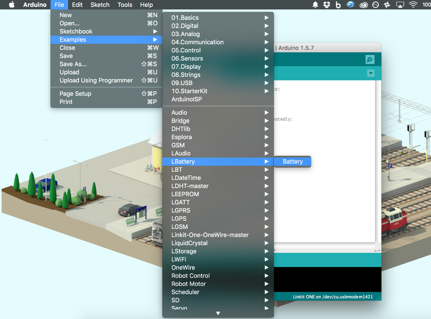 How to Charge the MediaTek LinkIt ONE Battery and Check the Battery Level - Instructables