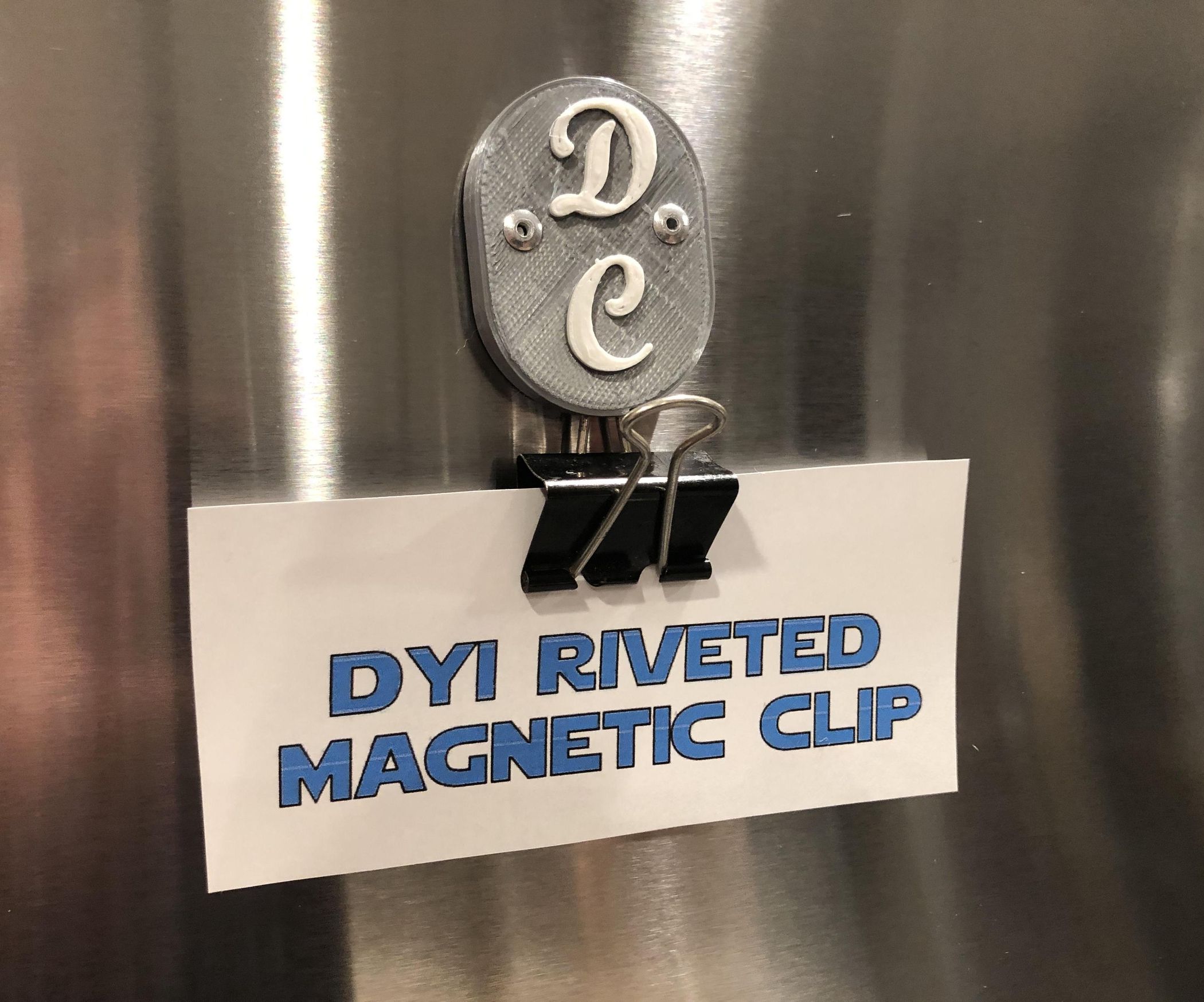 DYI Riveted Magnetic Clips : 4 Steps (with Pictures) - Instructables