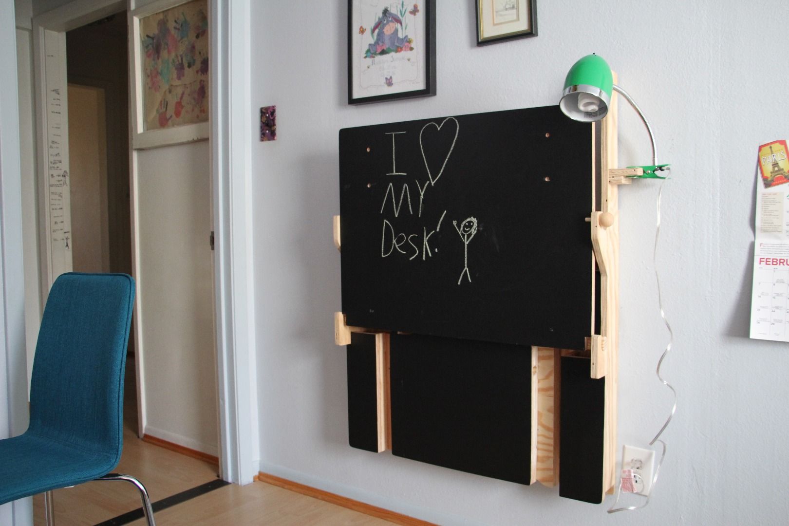Wall Desk : 6 Steps - Instructables