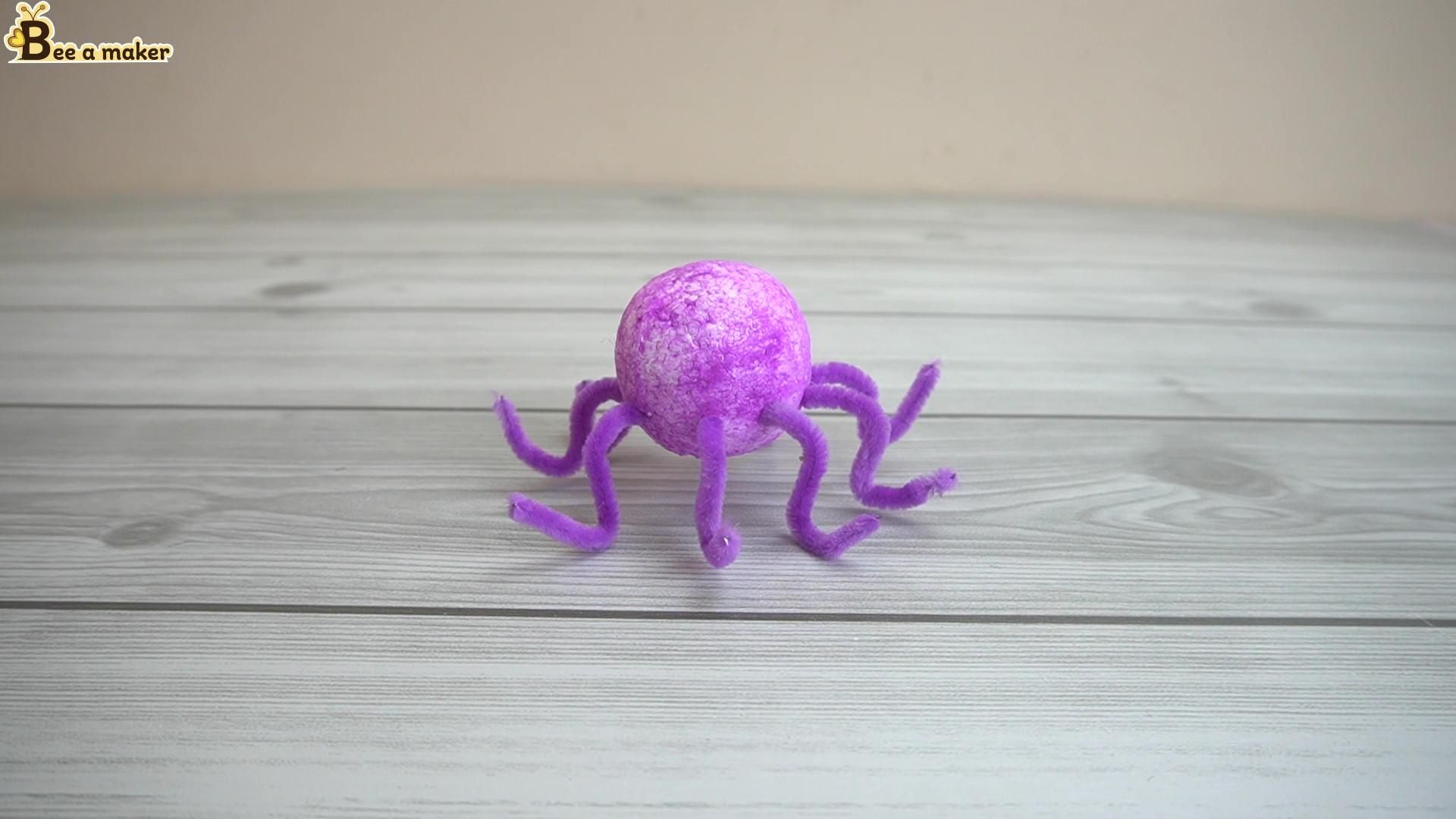 Simple and Cute Octopus Automata : 7 Steps - Instructables