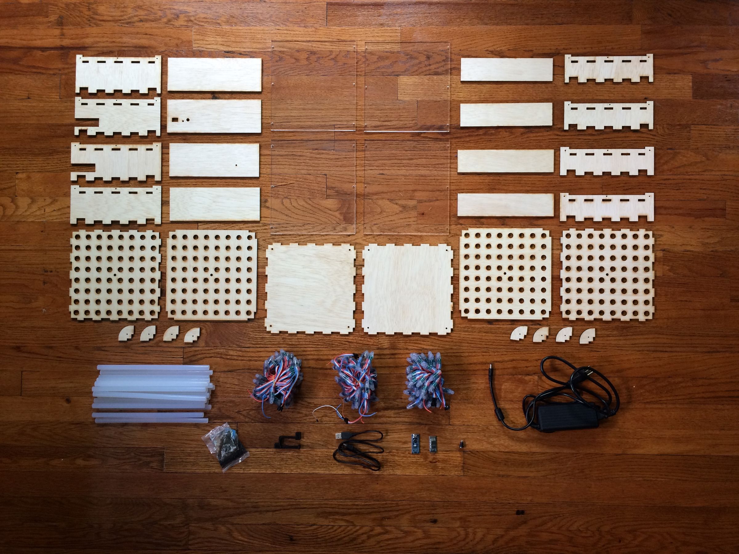 "Fiber Optic" LED Matrix : 9 Steps (with Pictures) - Instructables