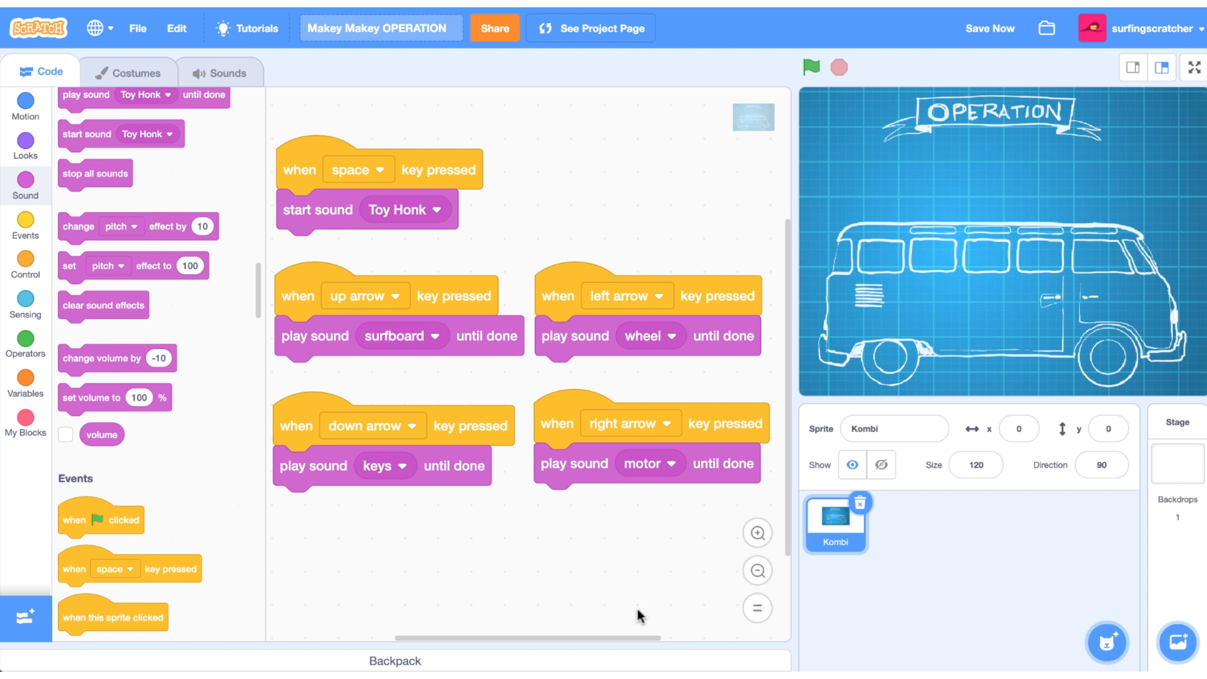 Makey Makey Operation Game Instructions for Scratch : 10 Steps (with ...