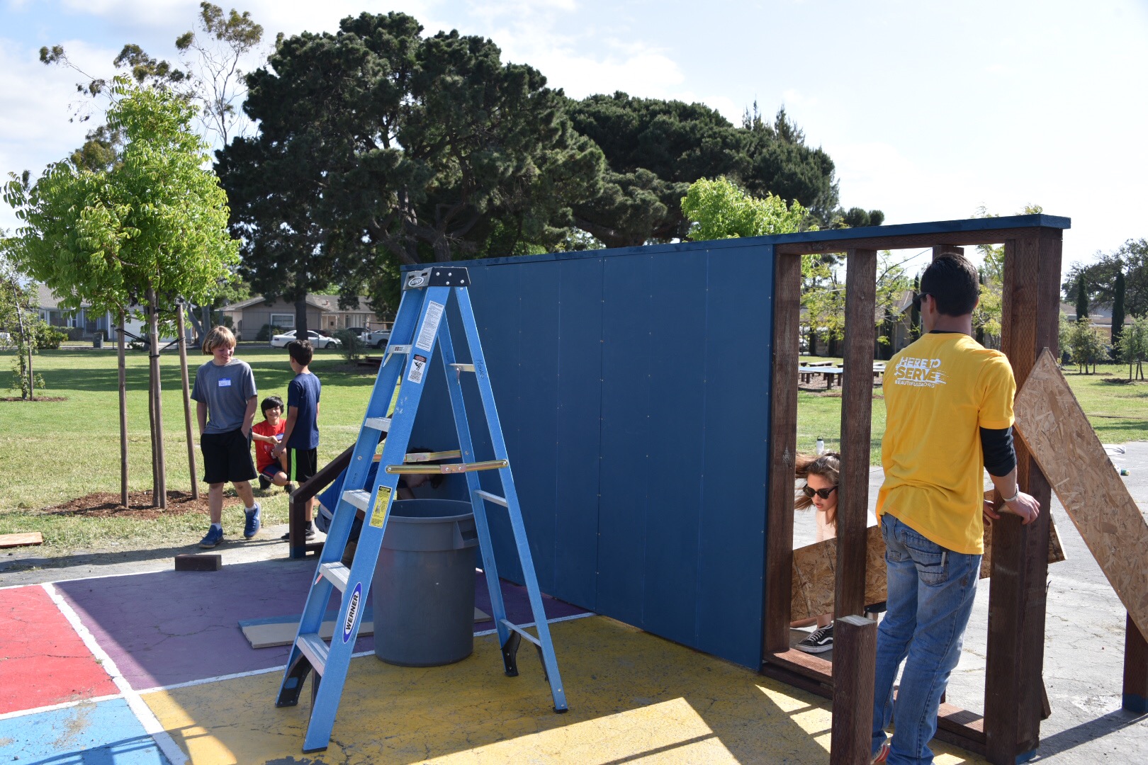 Building a Wall-ball Court : 9 Steps (with Pictures) - Instructables
