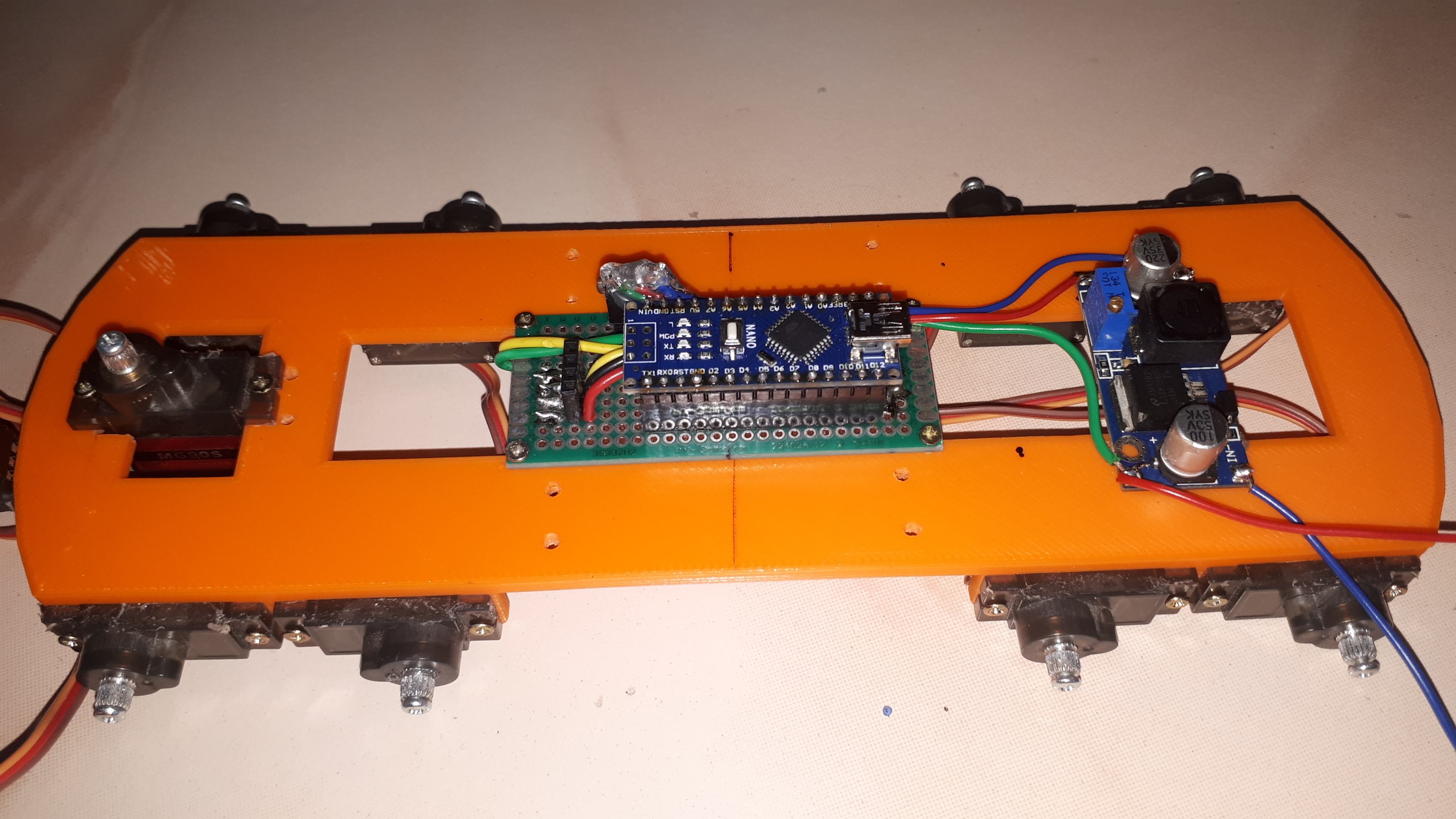 Baby MIT Cheetah Robot V2 Autonomous and RC : 22 Steps (with Pictures ...