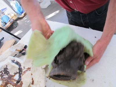 Molding a Natural Object to Make a Wax Positive for Casting : 6 Steps ...