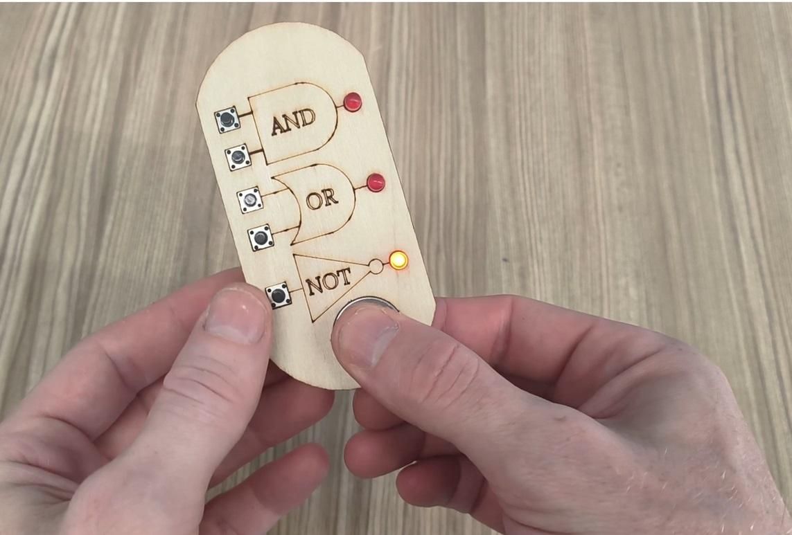 The World's Simplest Logic Gate Project : 5 Steps (with Pictures ...