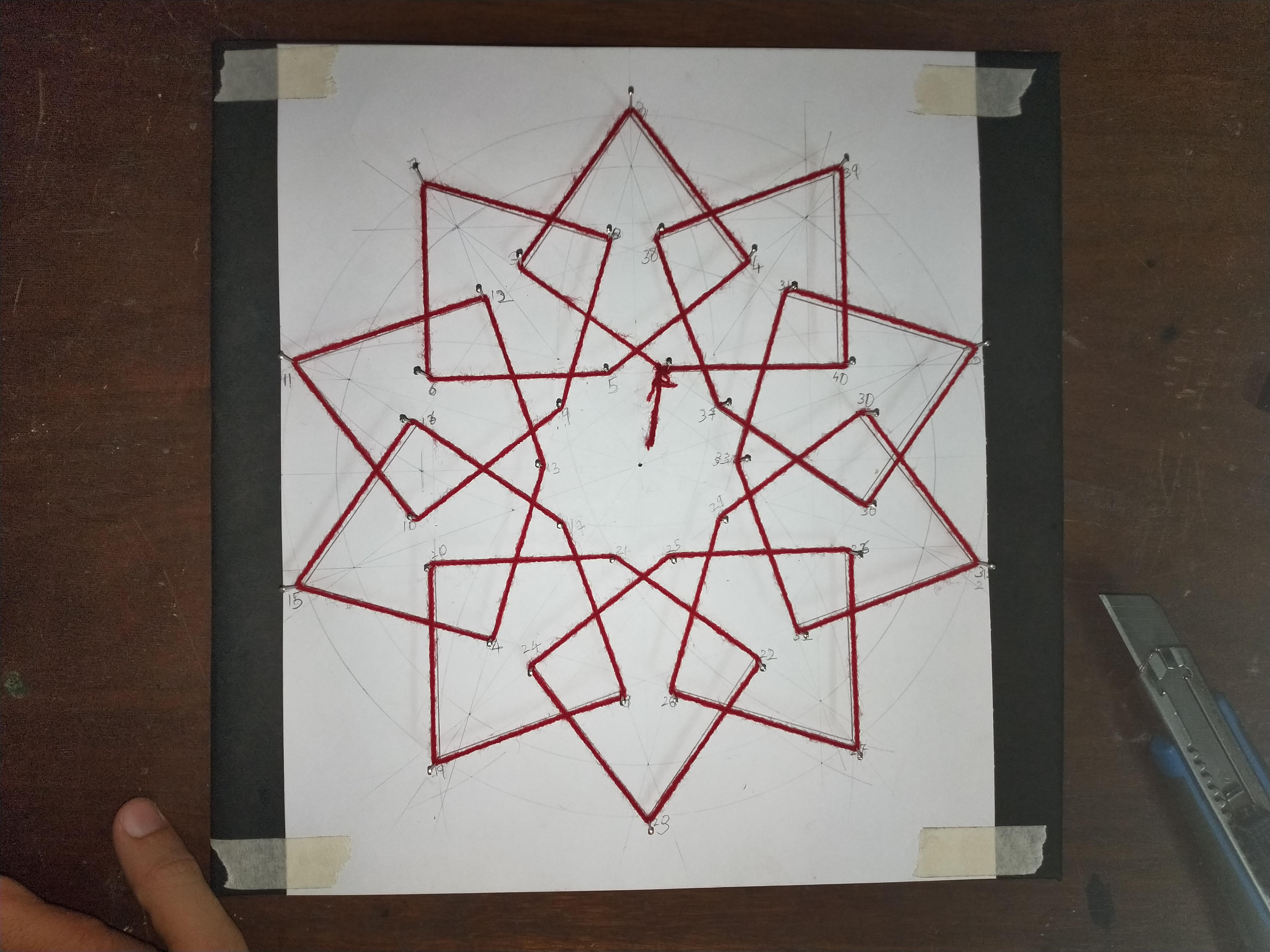 Mathematical Art With Islamic Geometric Patterns : 20 Steps (with ...