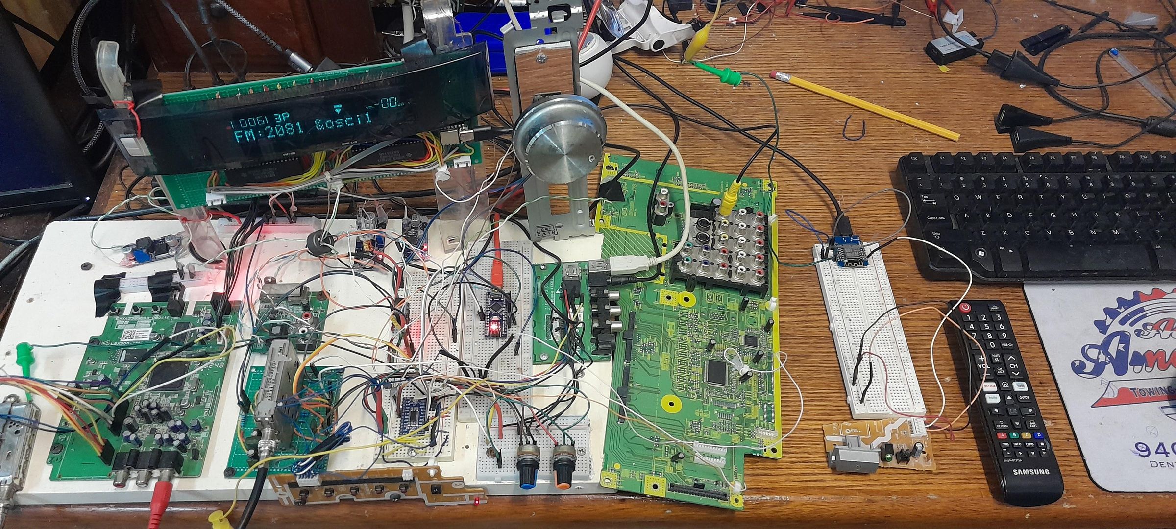 ESP8266 NTSC Analog TV Broadcast on Channel 3 : 3 Steps (with Pictures ...