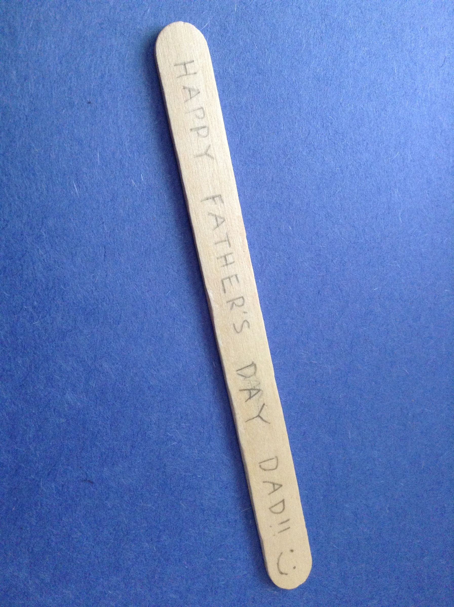 Father's Day Popsicle : 6 Steps - Instructables