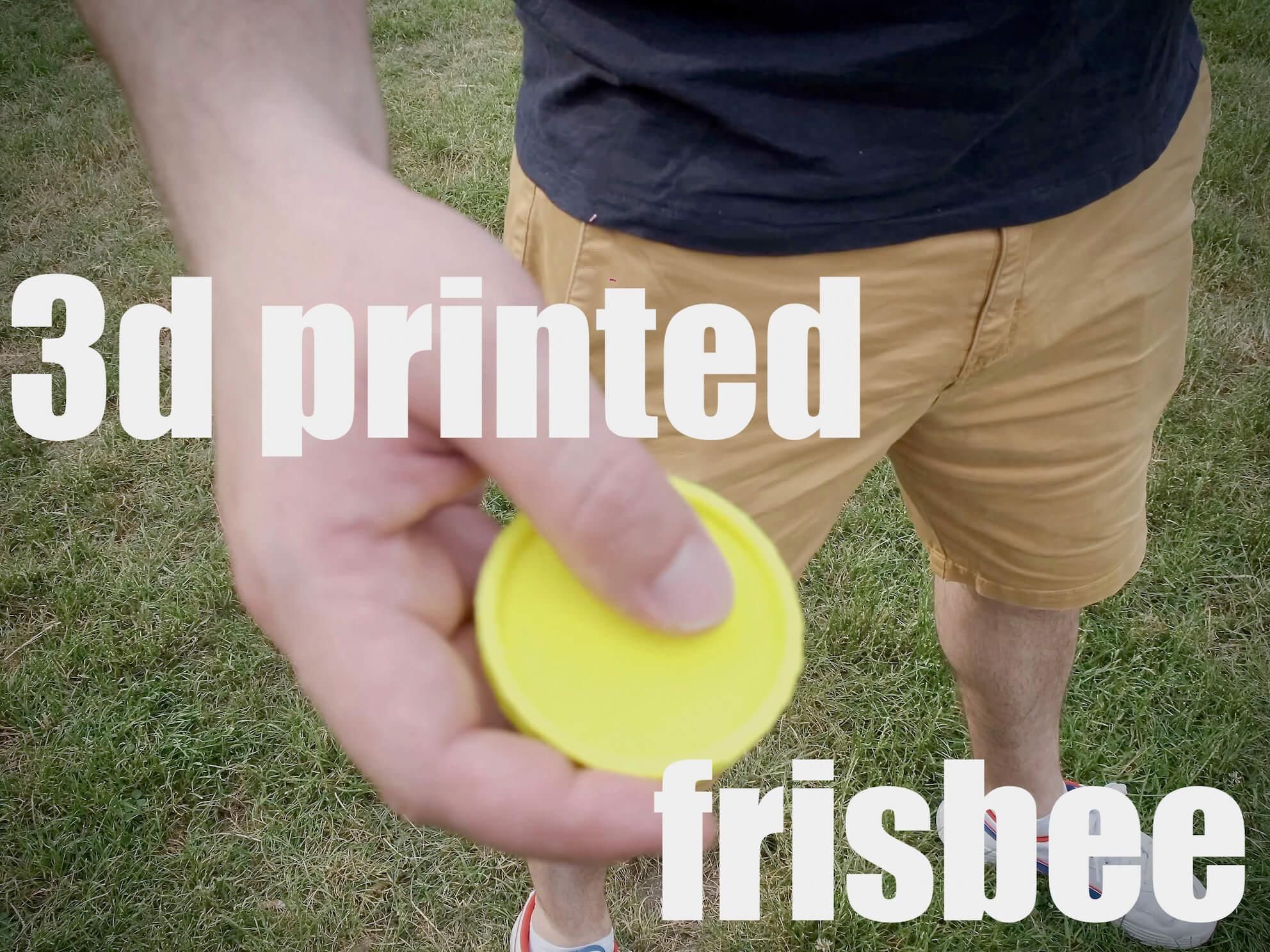 3d Printed Tiny Frisbee - Instructables