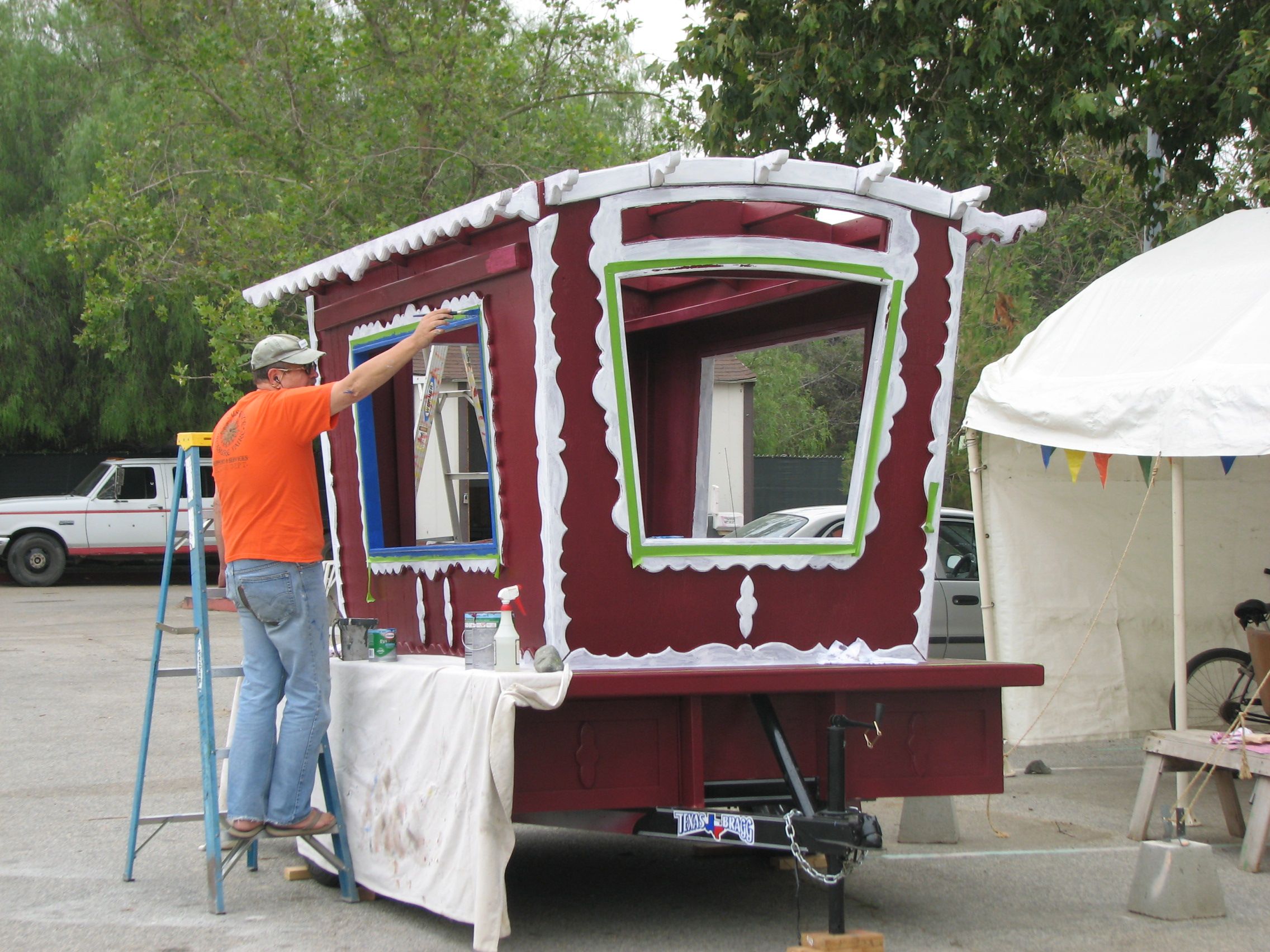 Gypsy Trailers for the Bristol Renaissance Faire (with Pictures ...