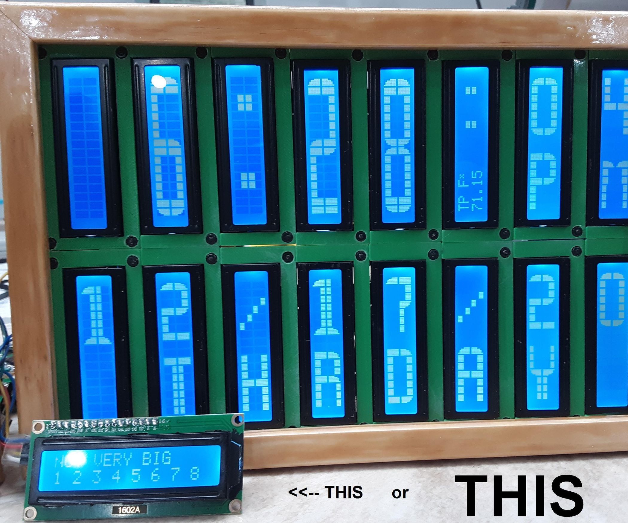 BIG Alpha-numeric DISPLAY : 7 Steps (with Pictures) - Instructables
