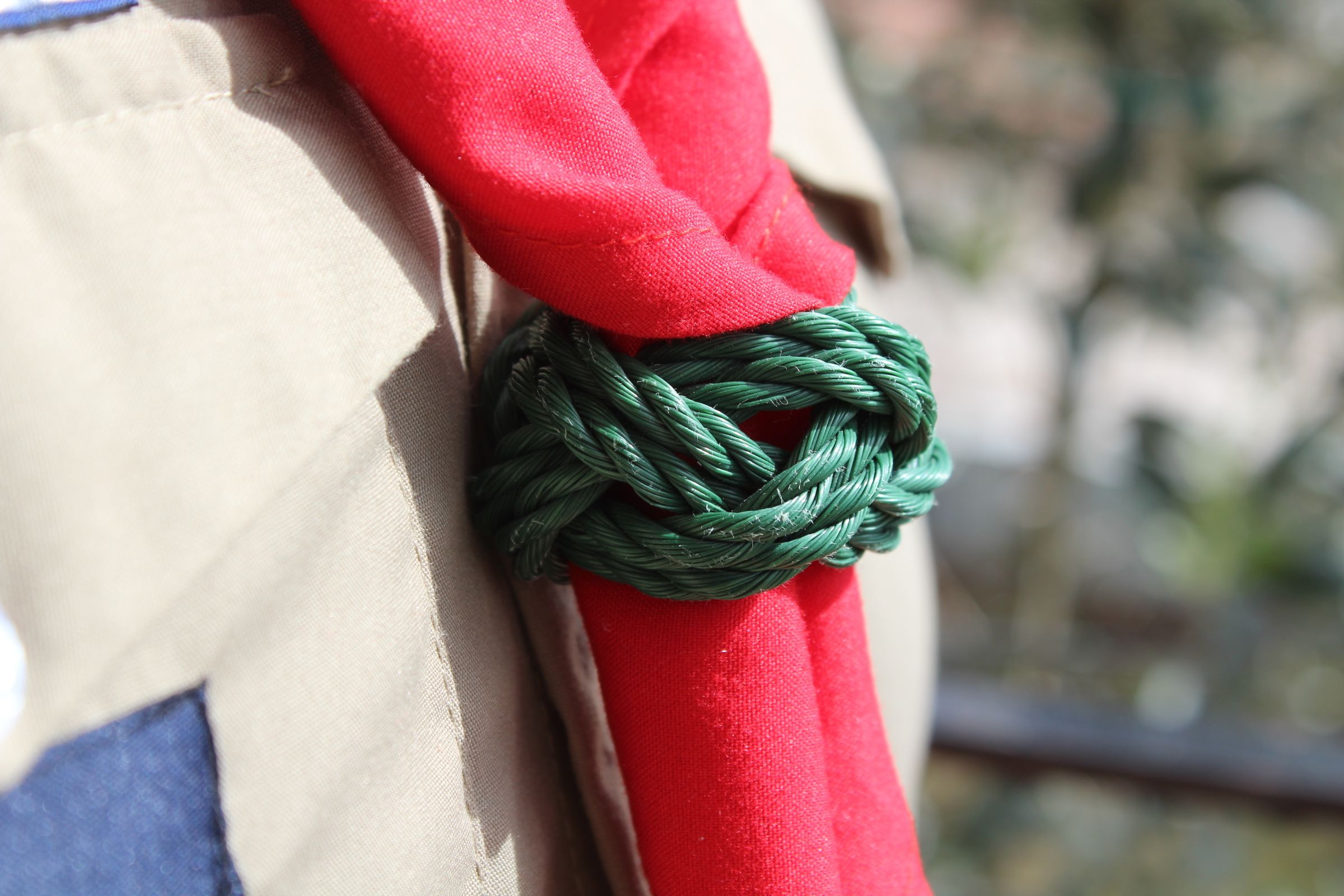 How to Make Scouts Woggle "Turk's Head Knot" : 12 Steps (with Pictures ...