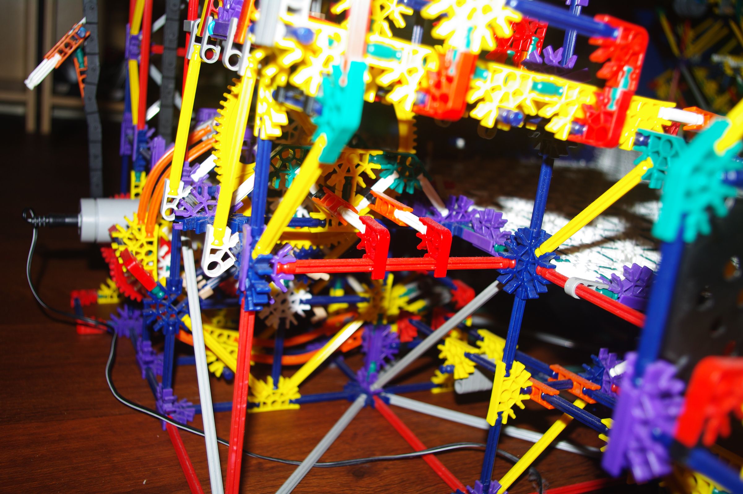 K'nex Ball Machine Intertwined - Instructables