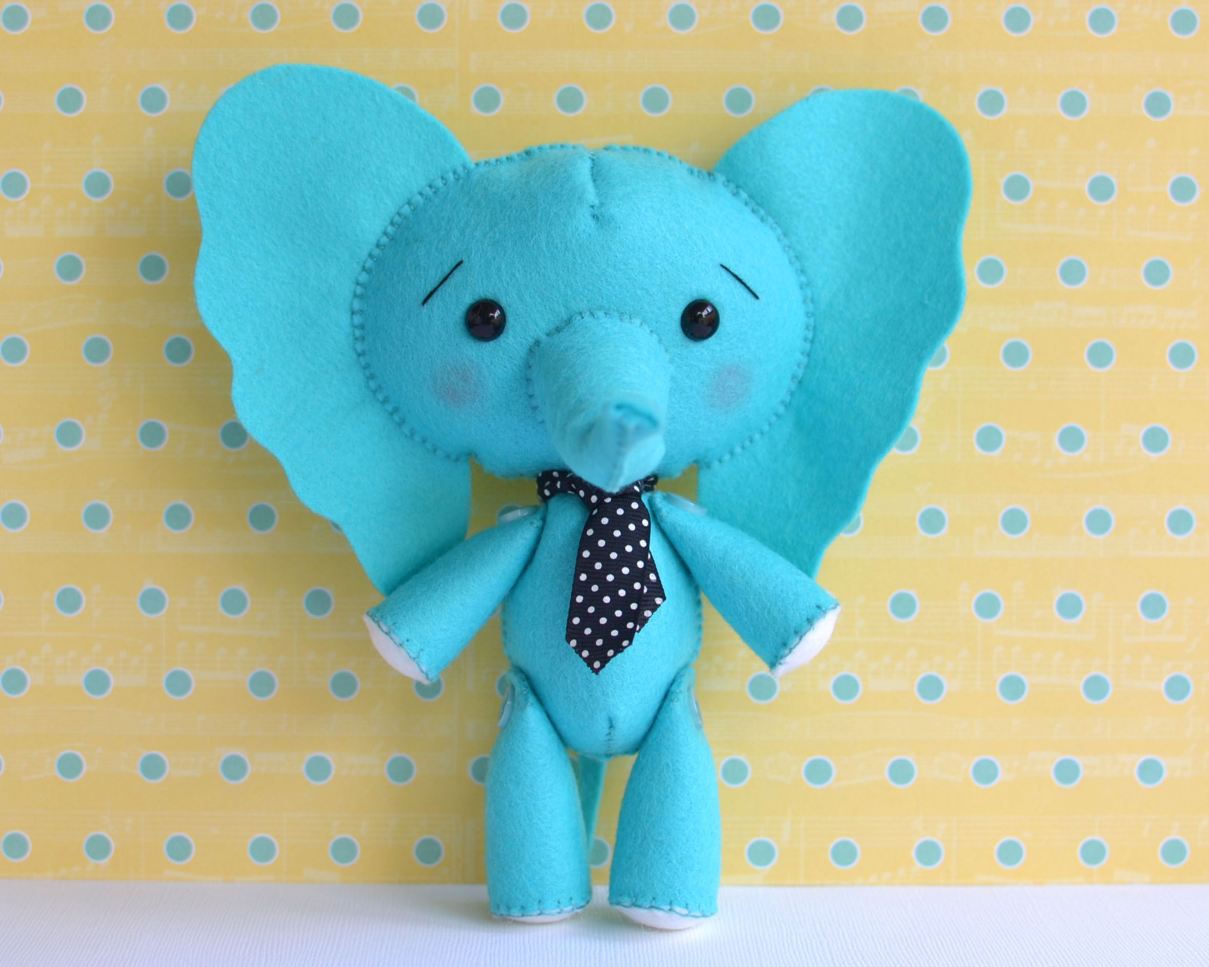 Felt Elephants - Boy and Girl : 13 Steps (with Pictures) - Instructables
