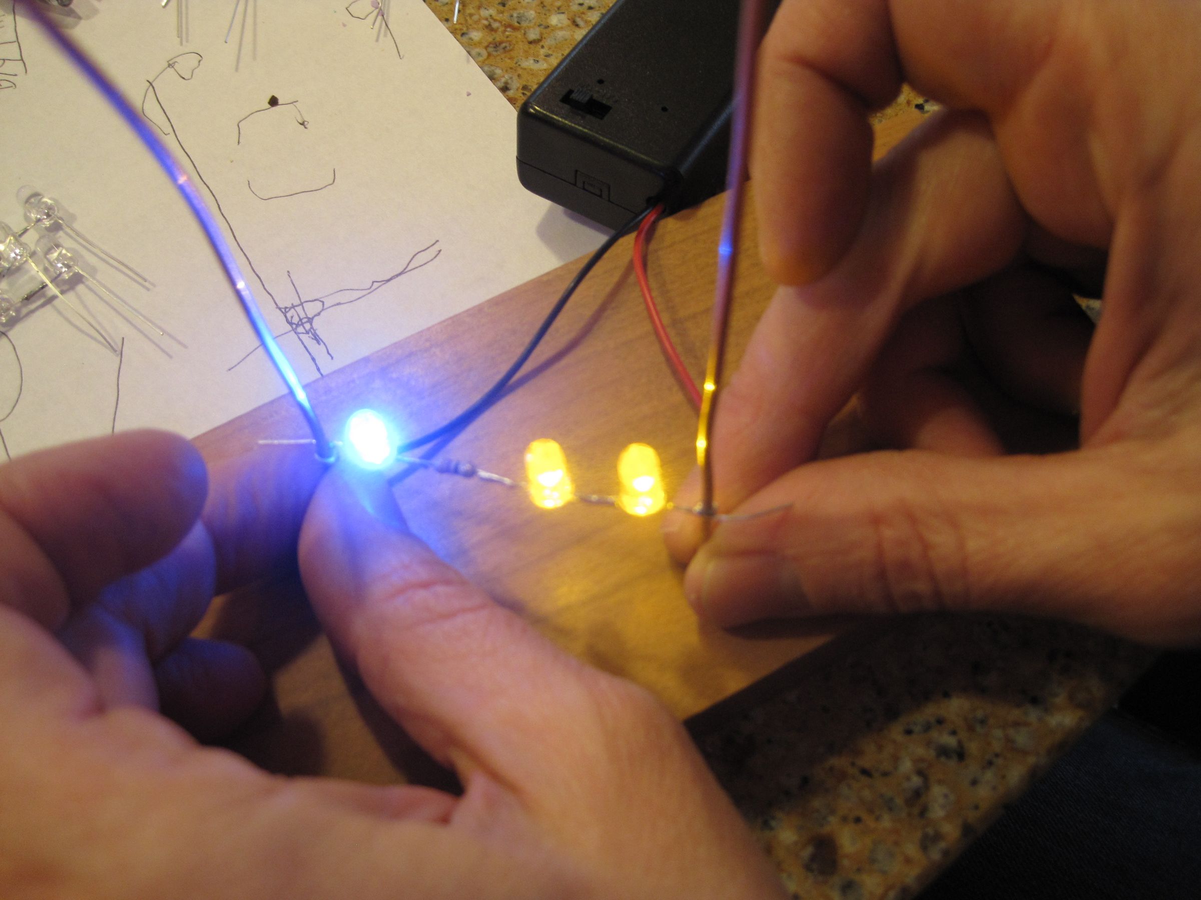 LED DNA Model : 9 Steps - Instructables