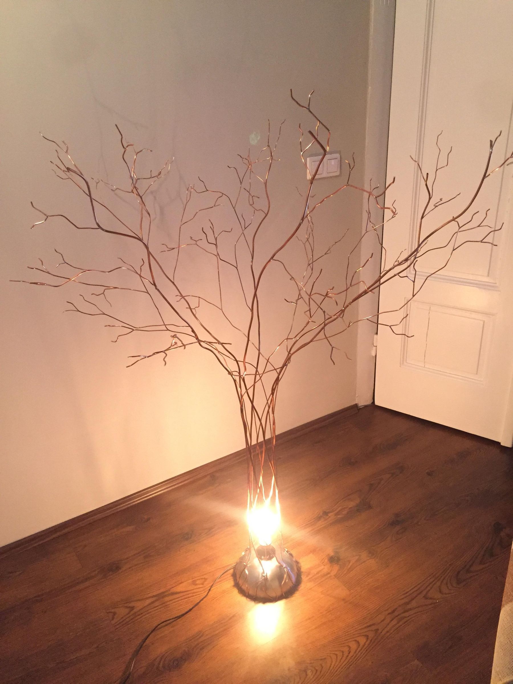 Copper Tree Lamp : 5 Steps (with Pictures) - Instructables