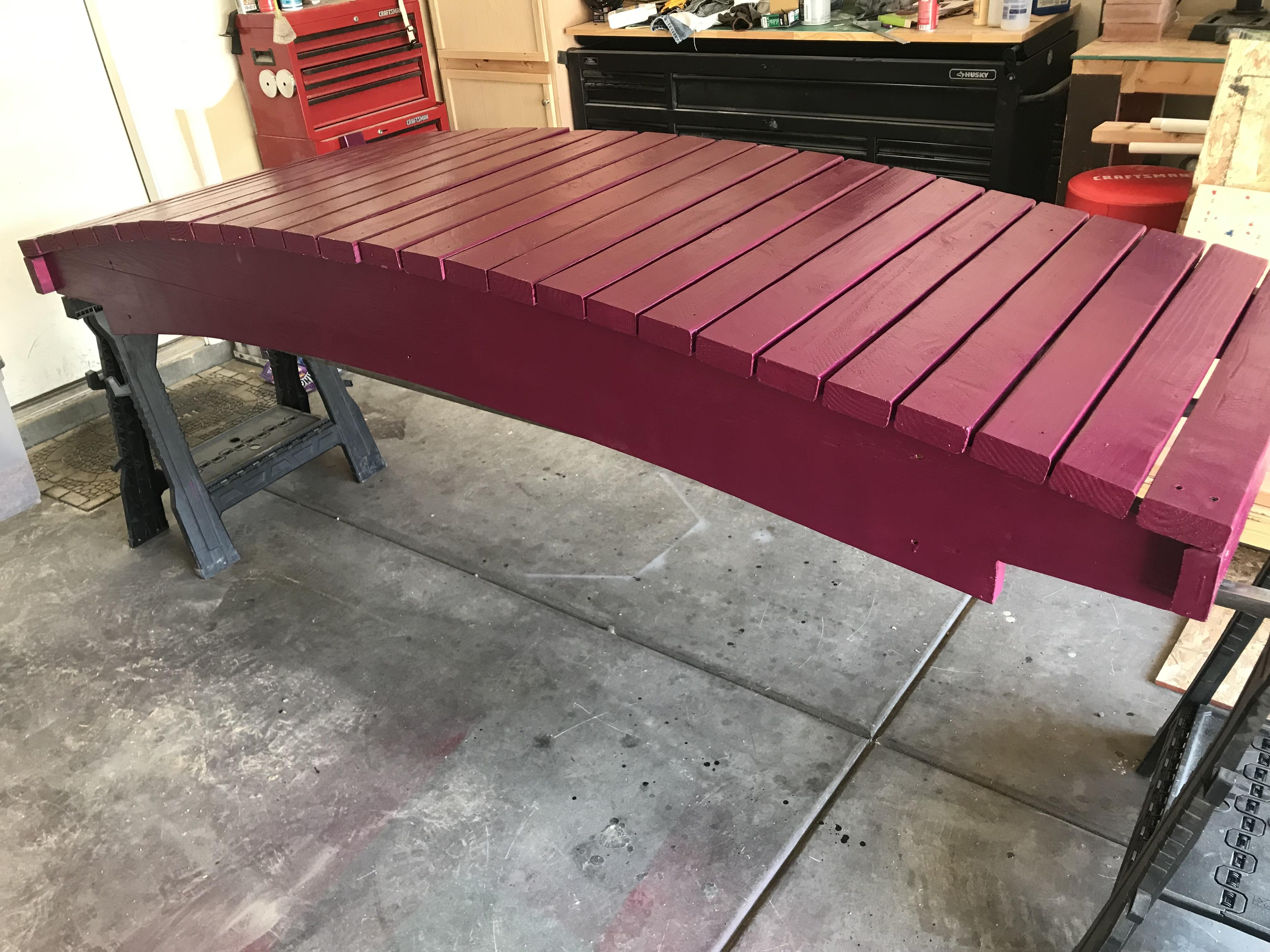 Simple Garden Bridge With Concrete Footings : 7 Steps (with Pictures ...