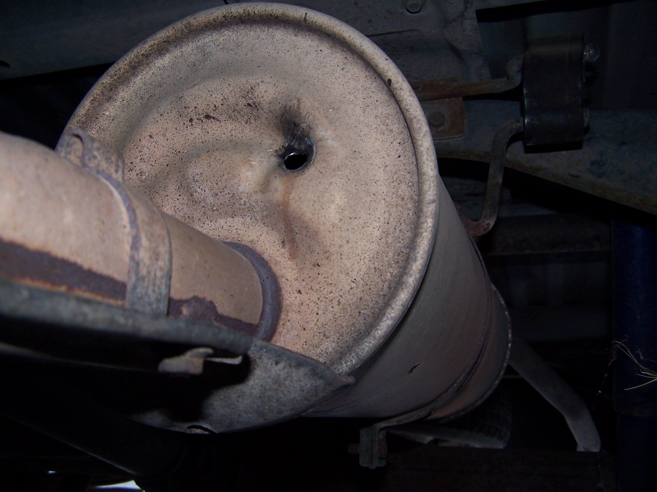Muffler Repair Using a Plug and Clay - Instructables