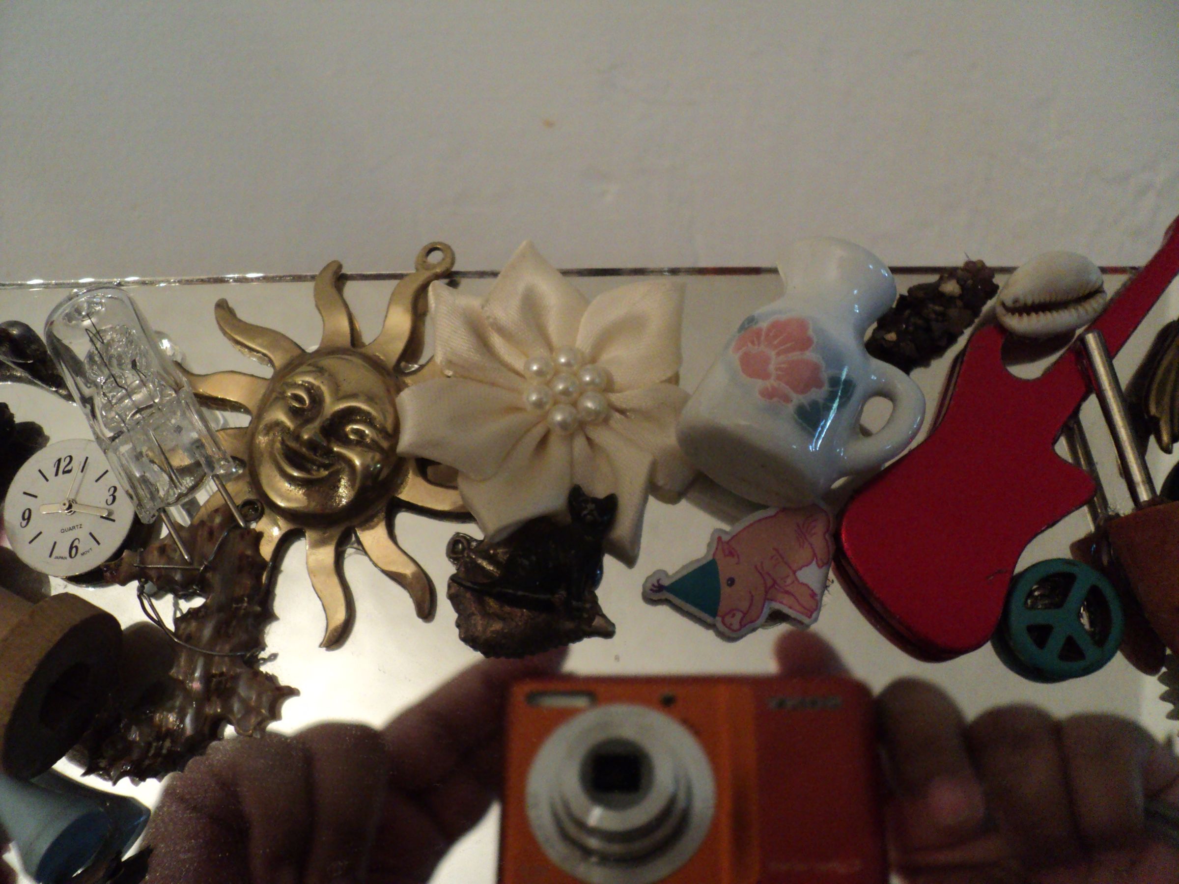 Make a Found Objects Memory Mirror (and Clean Your Junk Drawer) : 3 ...