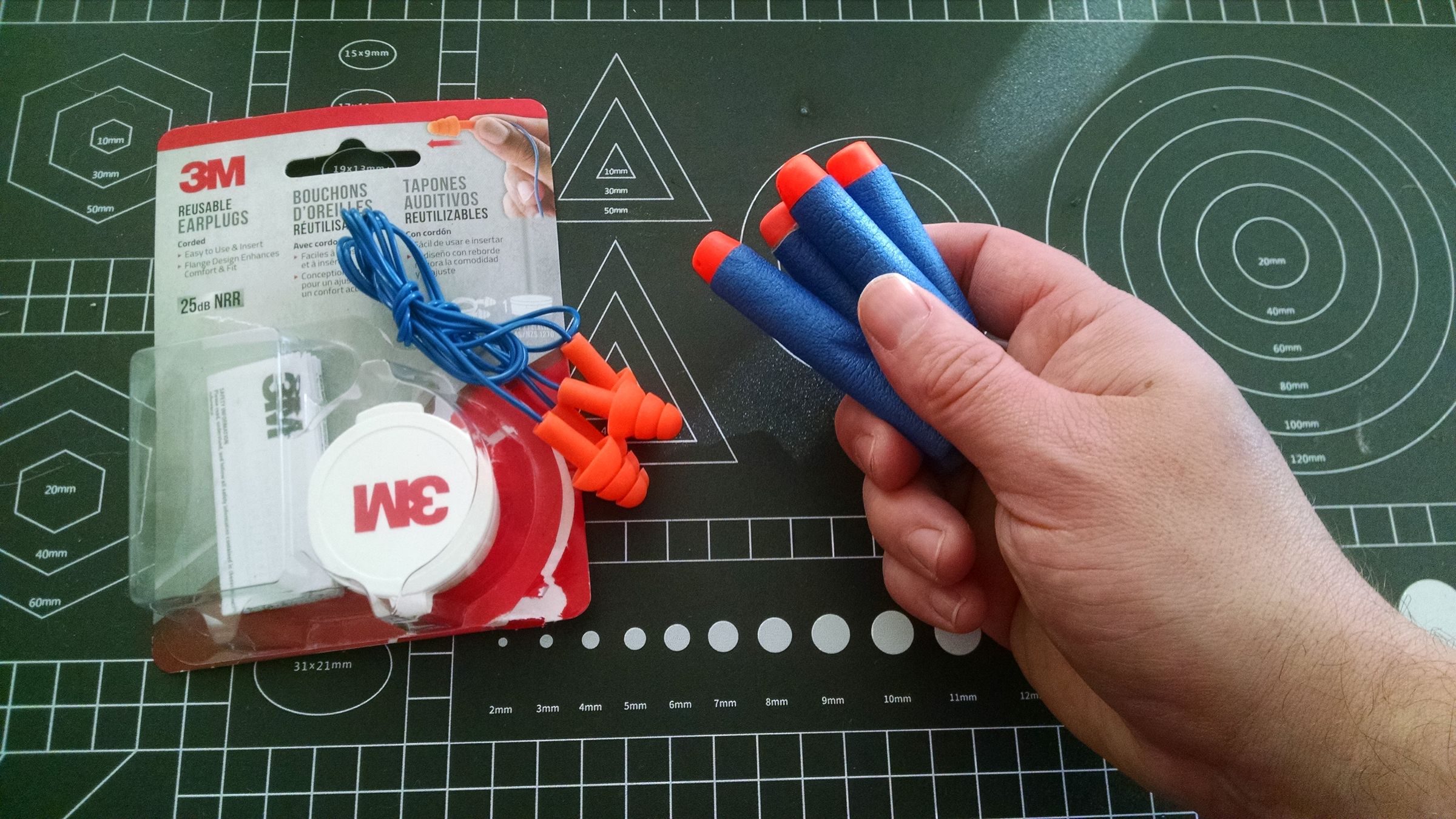 Nerf Dart Ear Plugs : 3 Steps (with Pictures) - Instructables
