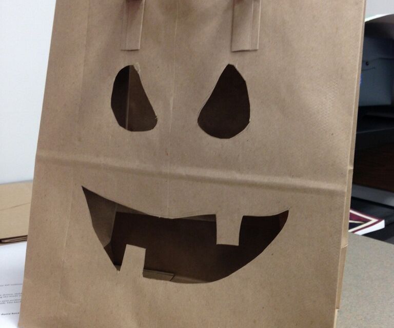 Paper Bag Luminarias : 6 Steps - Instructables
