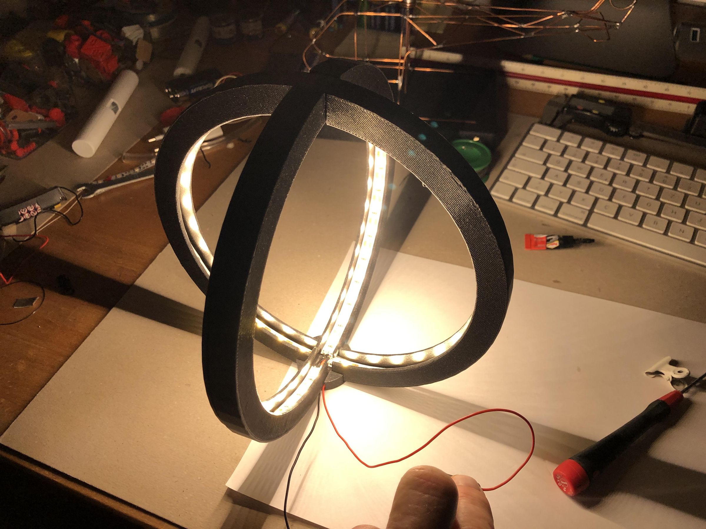 Light Rings - USB - LED 5V - 3D Printed : 10 Steps (with Pictures ...