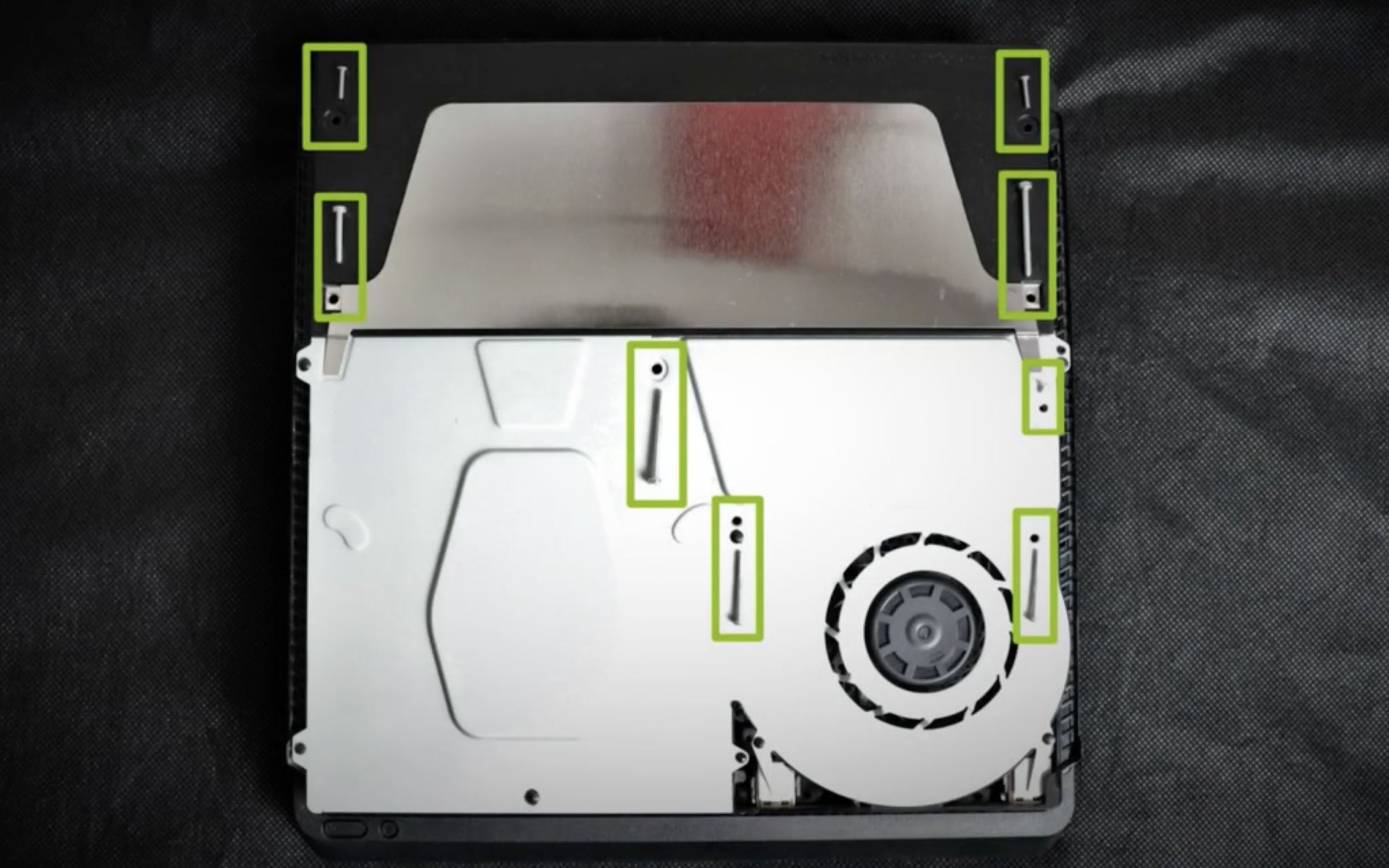 PS4 Slim Cleaning: Fix Loud Fan & Thermal Paste Change : 12 Steps (with ...