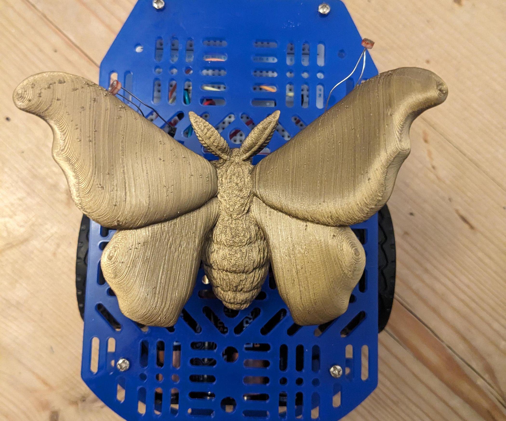 MothBot - a Light Following Robot : 4 Steps - Instructables